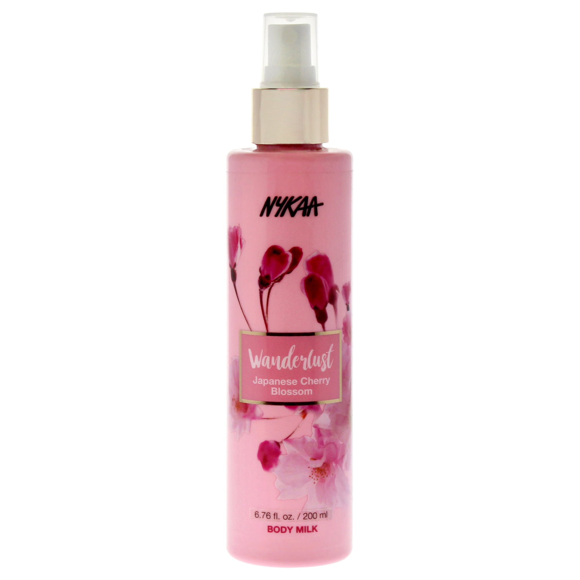 Nykaa Naturals Nykaa Wanderlust Body Milk, Japanese Cherry Blossom, 6.0 ...