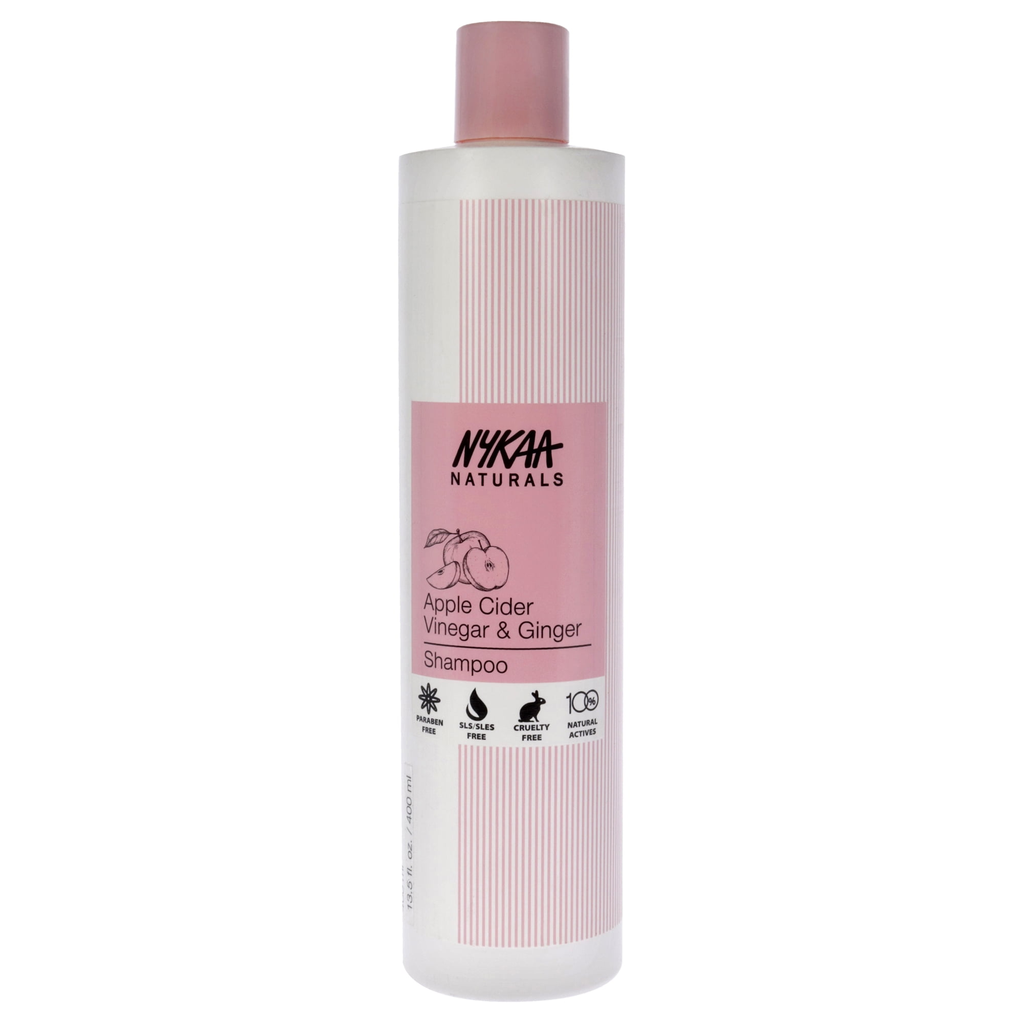 Nykaa Apple Cider Vinegar and Ginger Shampoo, 13.52 oz, Dandruff Care ...