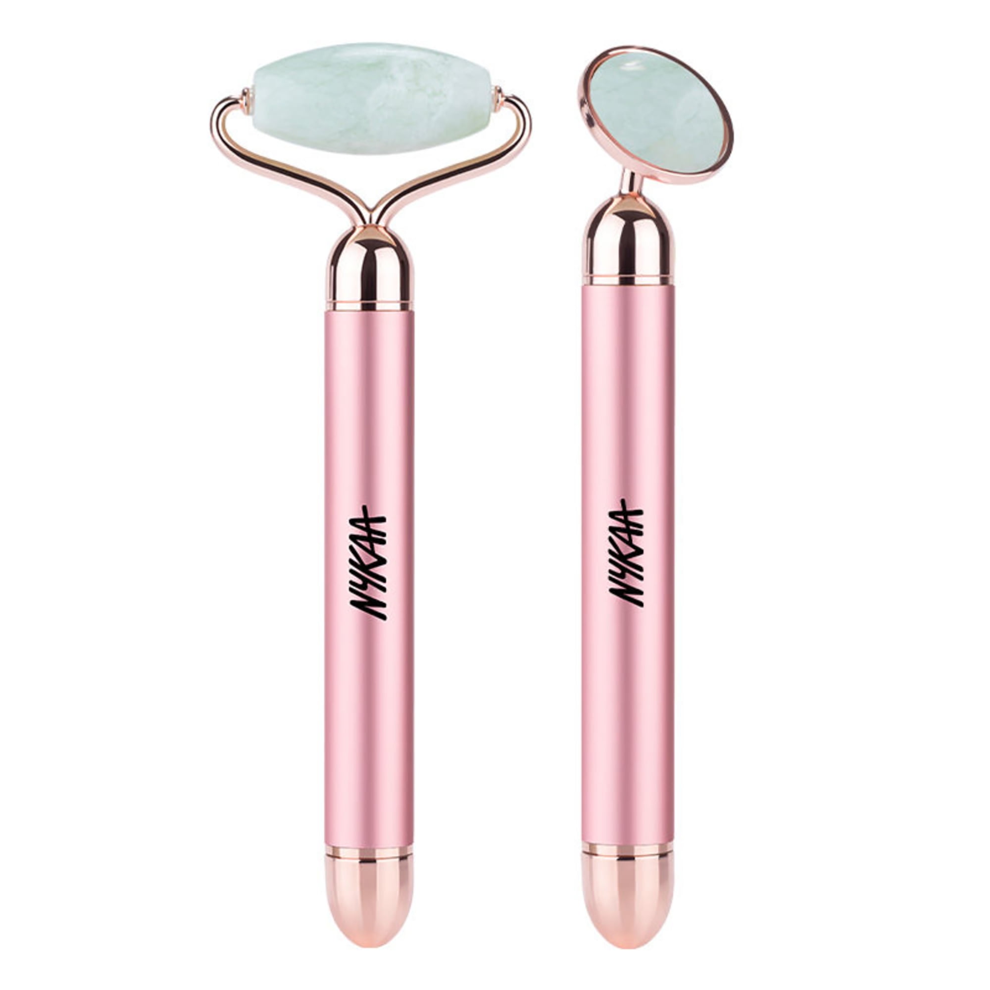 Nykaa Naturals Vibrating Face Roller, Skin Care Tool, Green Jade, 1 Pc ...