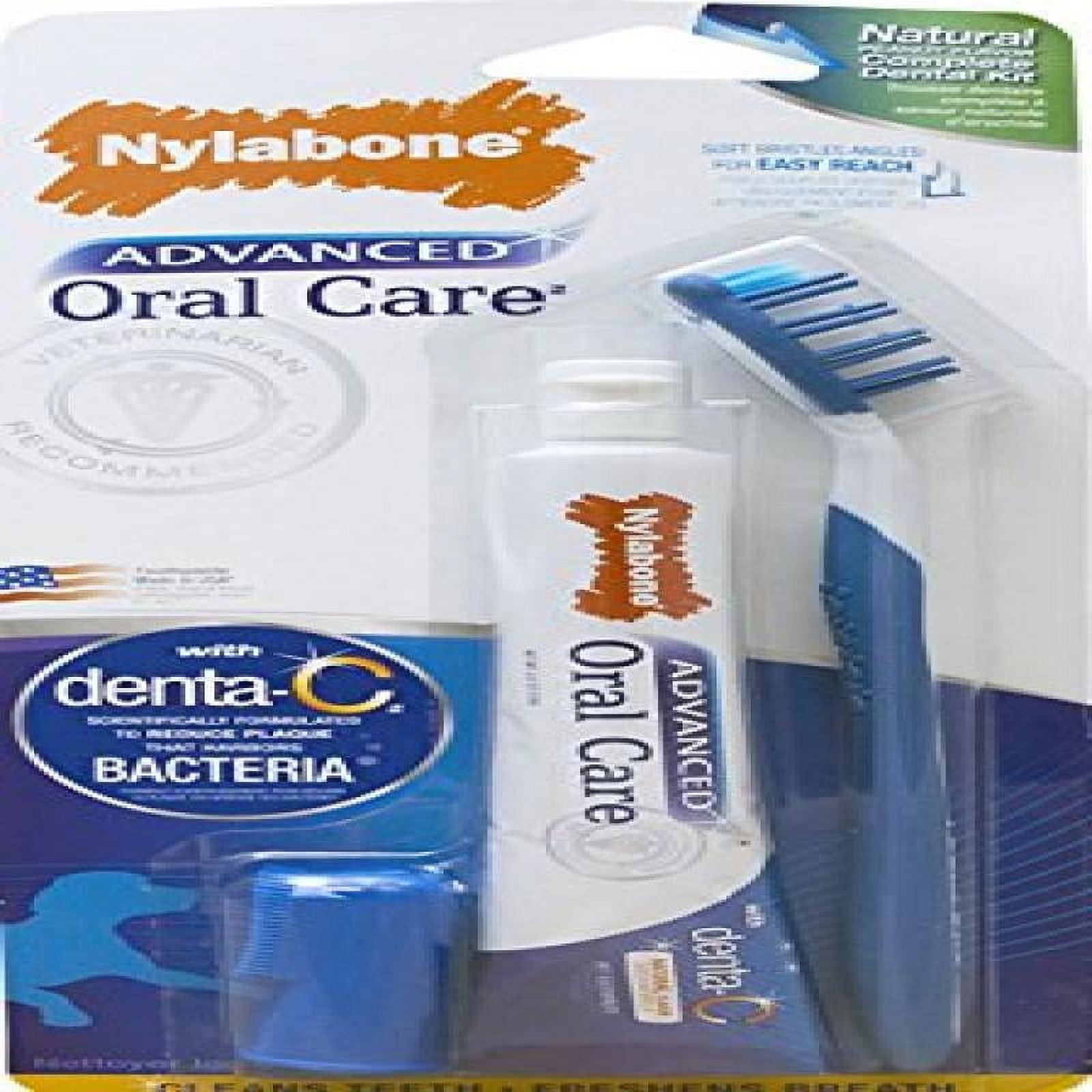 NylIone Advanced Oral Care Natural Dog Dental Kit - Walmart.com