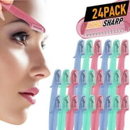 Dorco Tinkle Eyebrow & Facial Razor/Trimmer/Shaver - 2-Pack (6 Blades ...