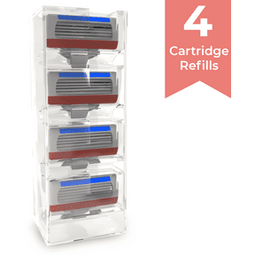 Joy Female Razor Handle with 2 Blade Refill Cartridges, Teal - Walmart.com