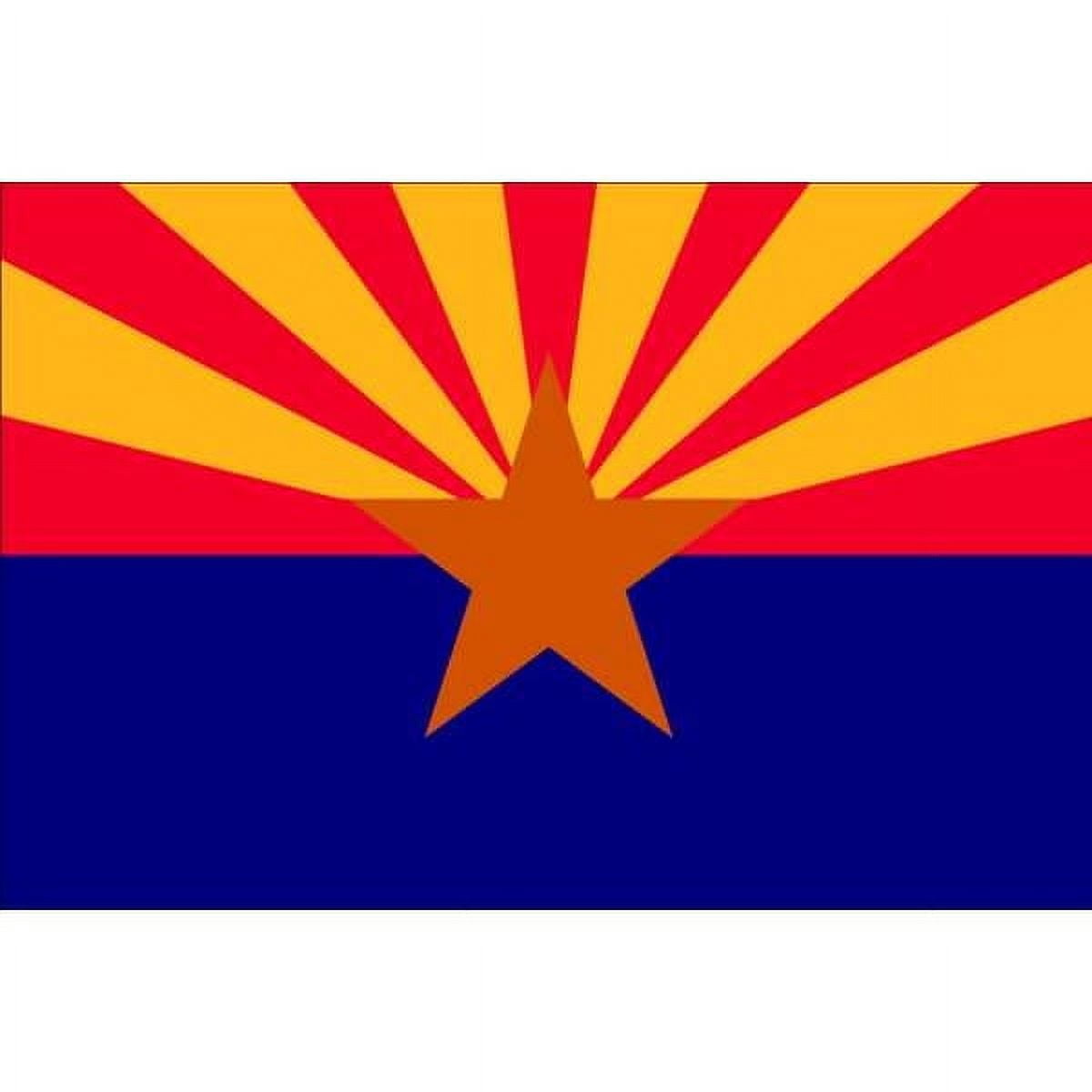 Nylglo Arizona State Flag,3x5 Ft 140260 - Walmart.com