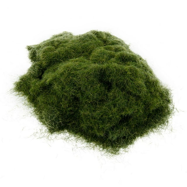 Nylon Artificial Grass Model Railway Lawn Grass Powder Scenery Diorama ...