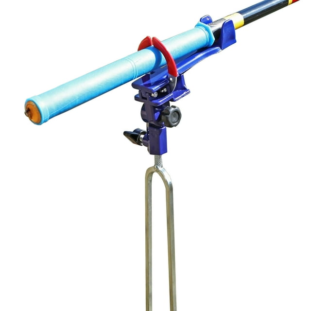 Nylon Auto-Locking Fishing Rod Holder Stand - Adjustable, Durable, and ...