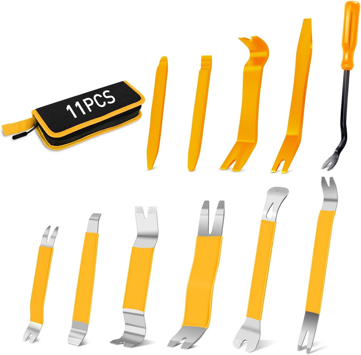 Nylon Auto Trim Removal Tool Kit No-Scratch Removal Tool Kit for Car ...