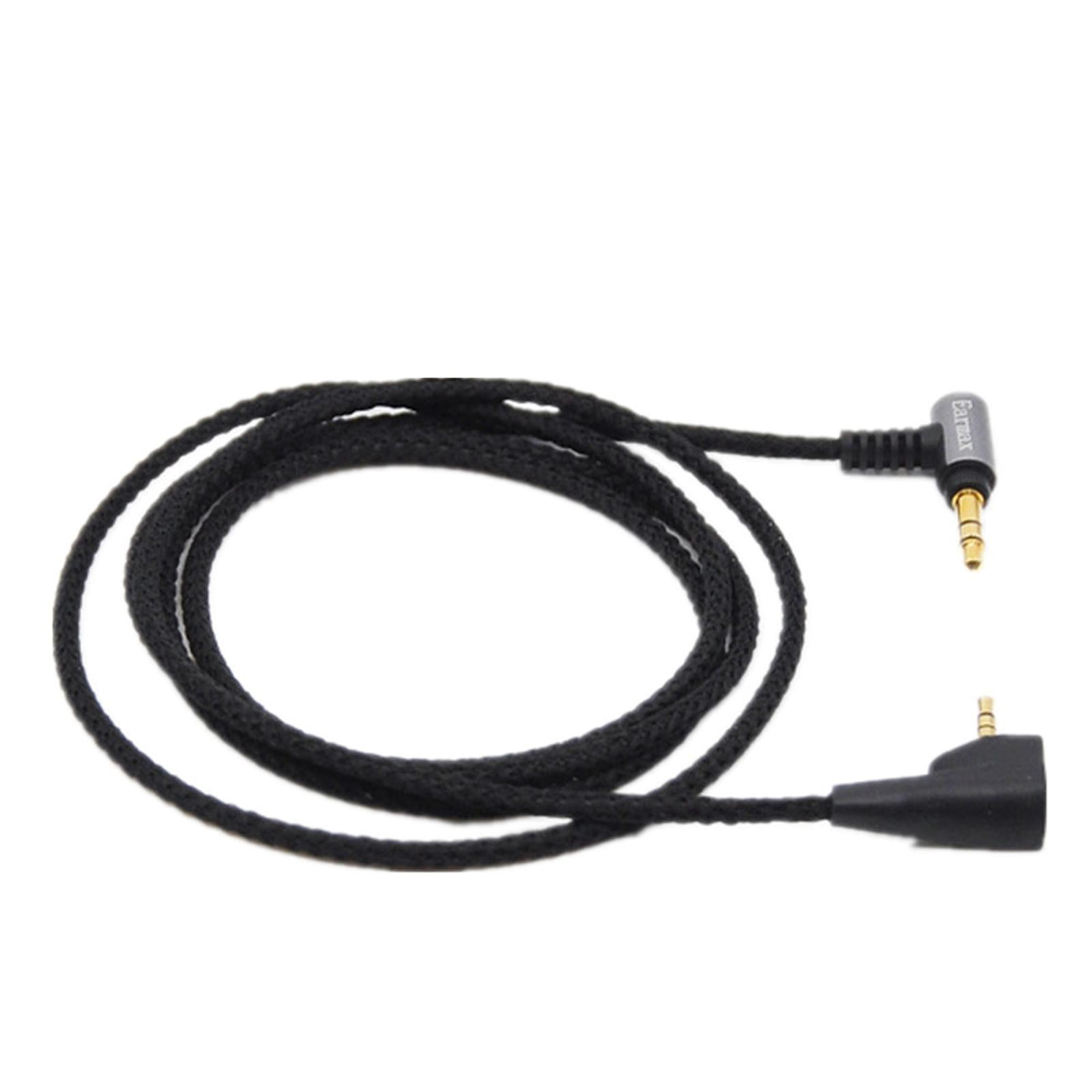 Nylon Braided Earphone Cable Headset Parts for Sennheiser HD Series, 3 ...