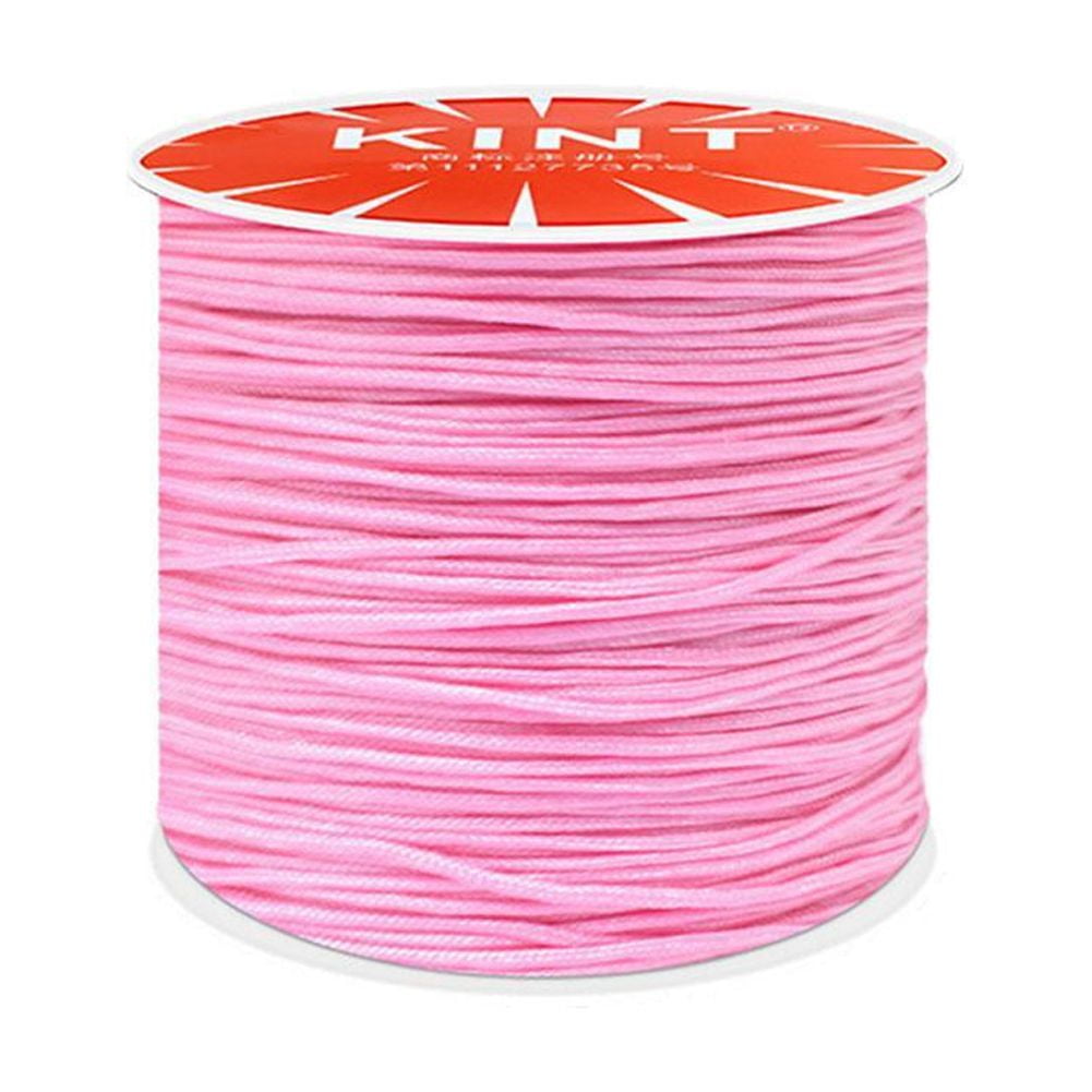 Nylon Braided Twisted Rope DIY Weaving String Thread 45m Bracelet Woven ...