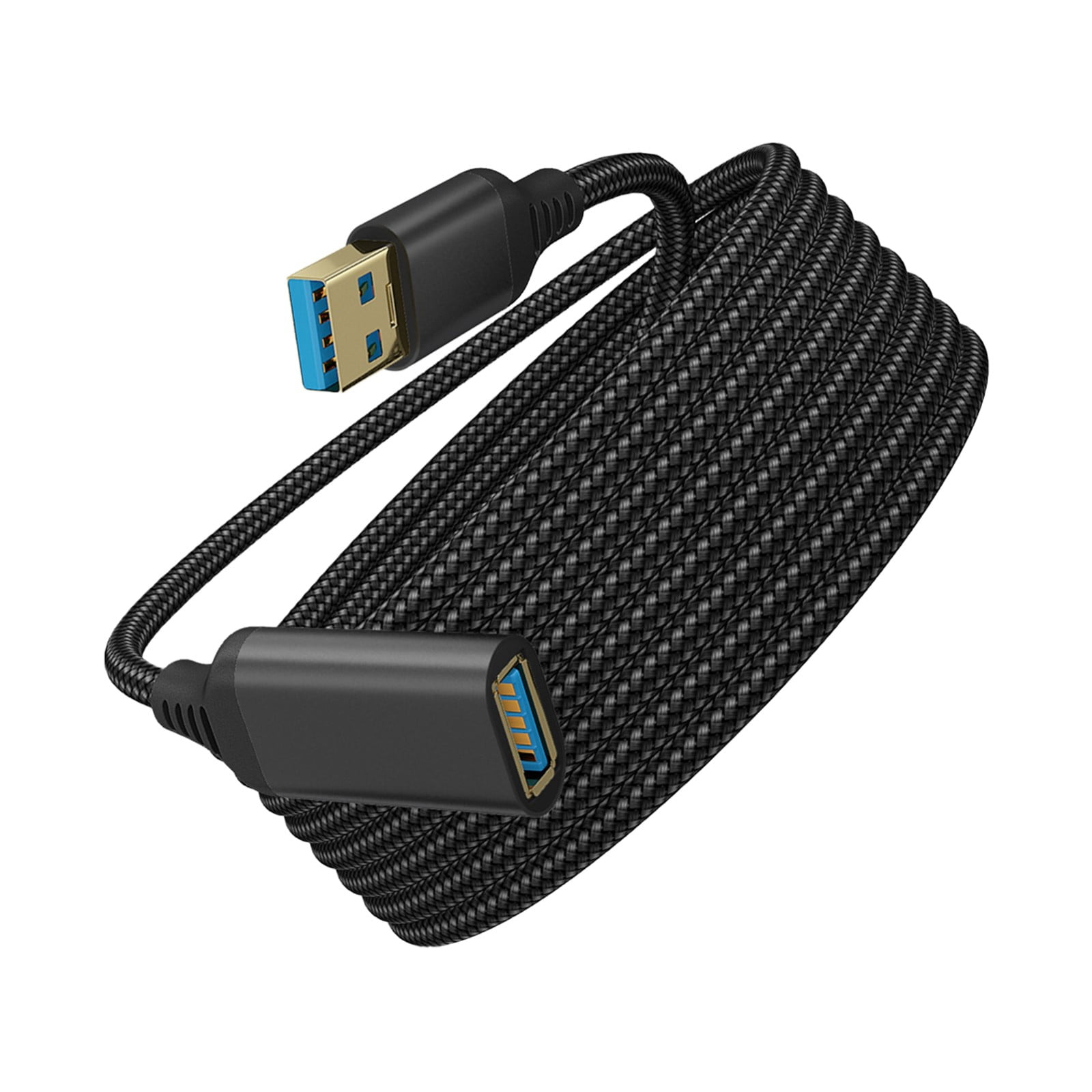 Nylon Braided Usb 3.0 Extension for Computer Hard Drive Camera and High ...