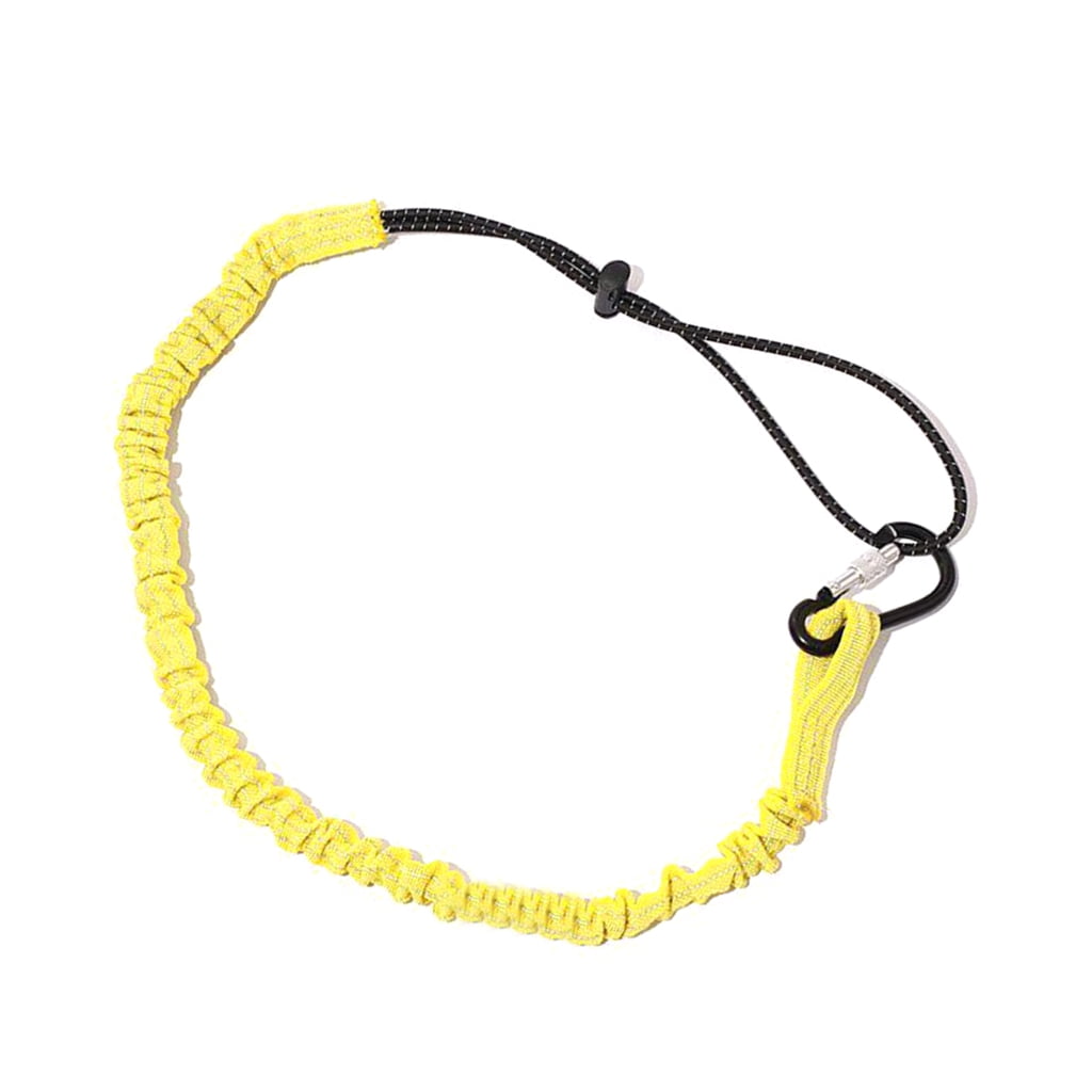 Nylon Bungee Tether Tool Lanyard With Screw Locking Carabiner Tool ...