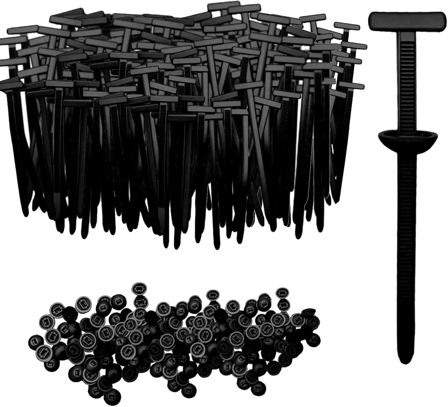 Nylon Cable Tie Buckle, Nylon Universal Cable Tie, Heavy Duty Self ...