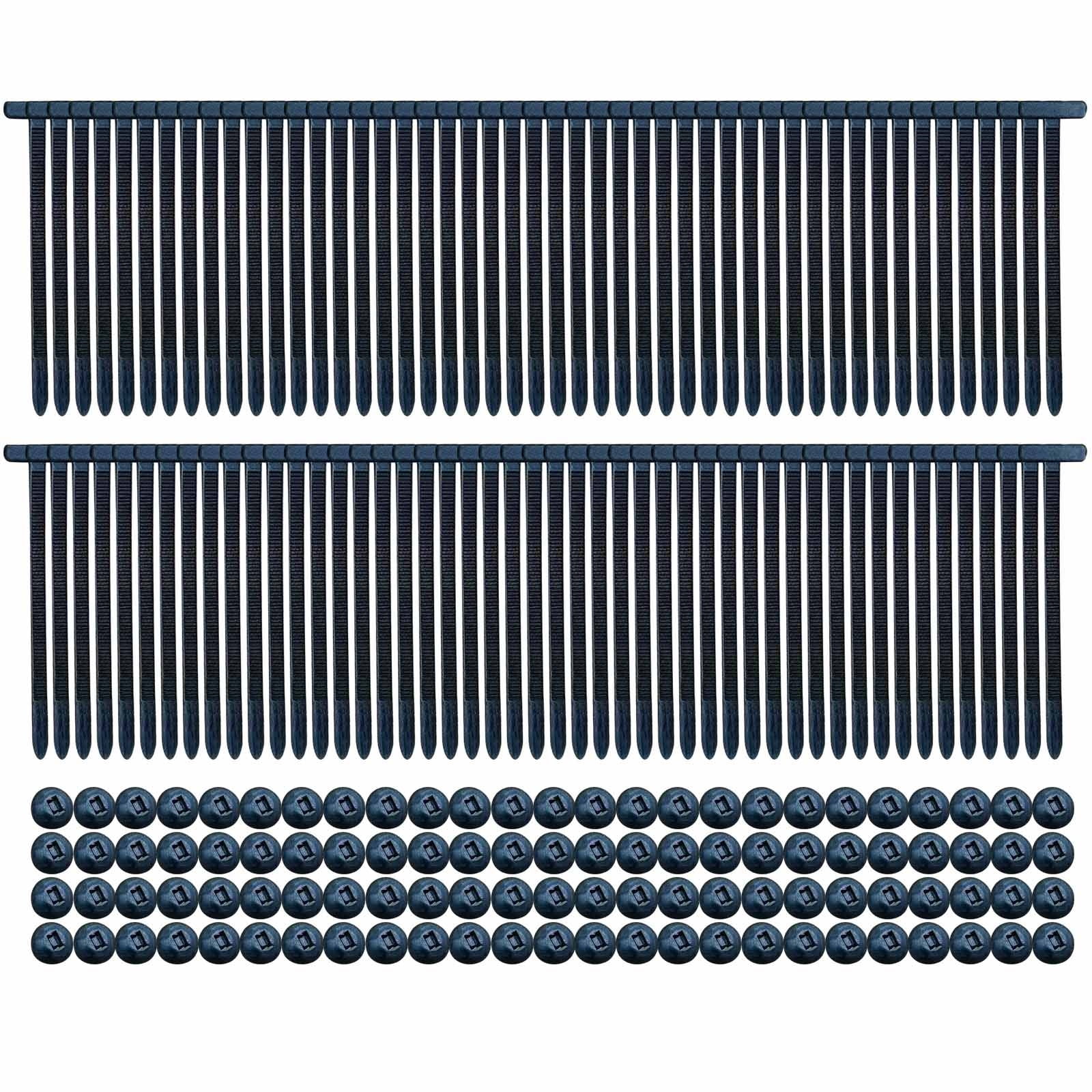 Nylon Cable Tie Buckle Universal Cable Fastener Organizer 100Pcs Large ...