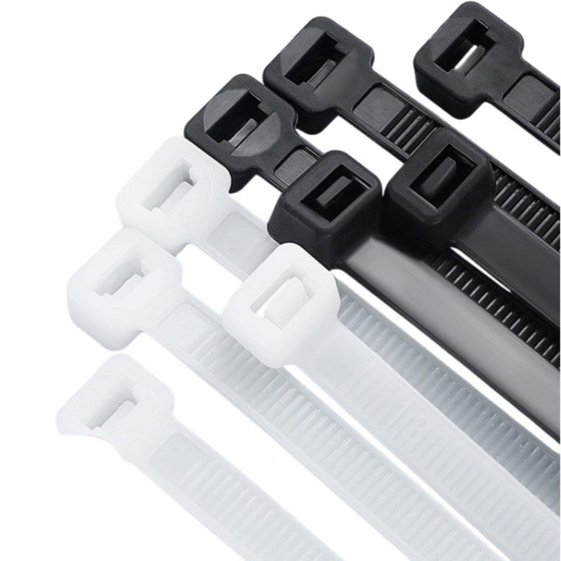 Nylon Cable Ties - 4x300mm Self-Locking Plastic Cable Ties (Black and ...
