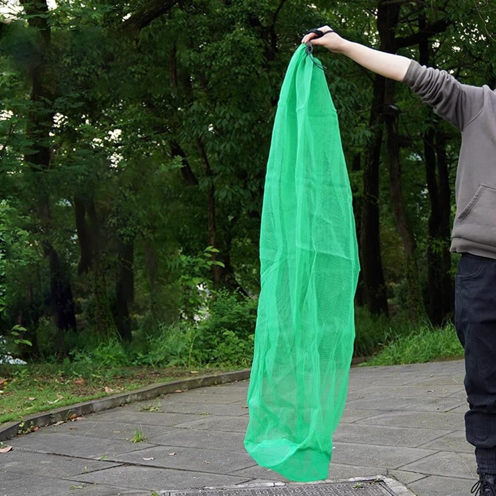 Nylon Fishing Net Bag Foldable Thread Collapsible Fish Cage Fishing ...