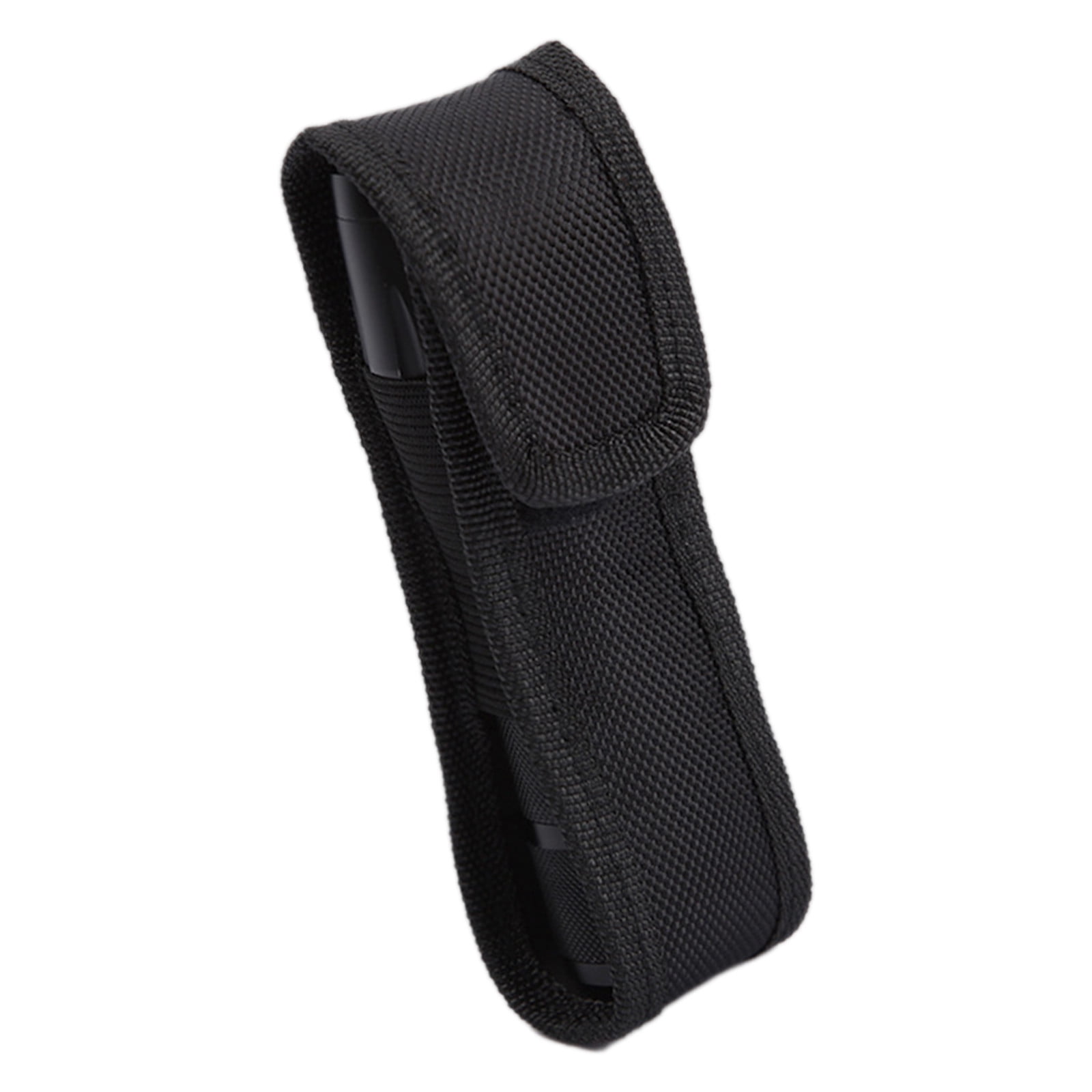 Nylon Flashlight Holster Pouch with Heavy Duty Belt Clip for Secure ...