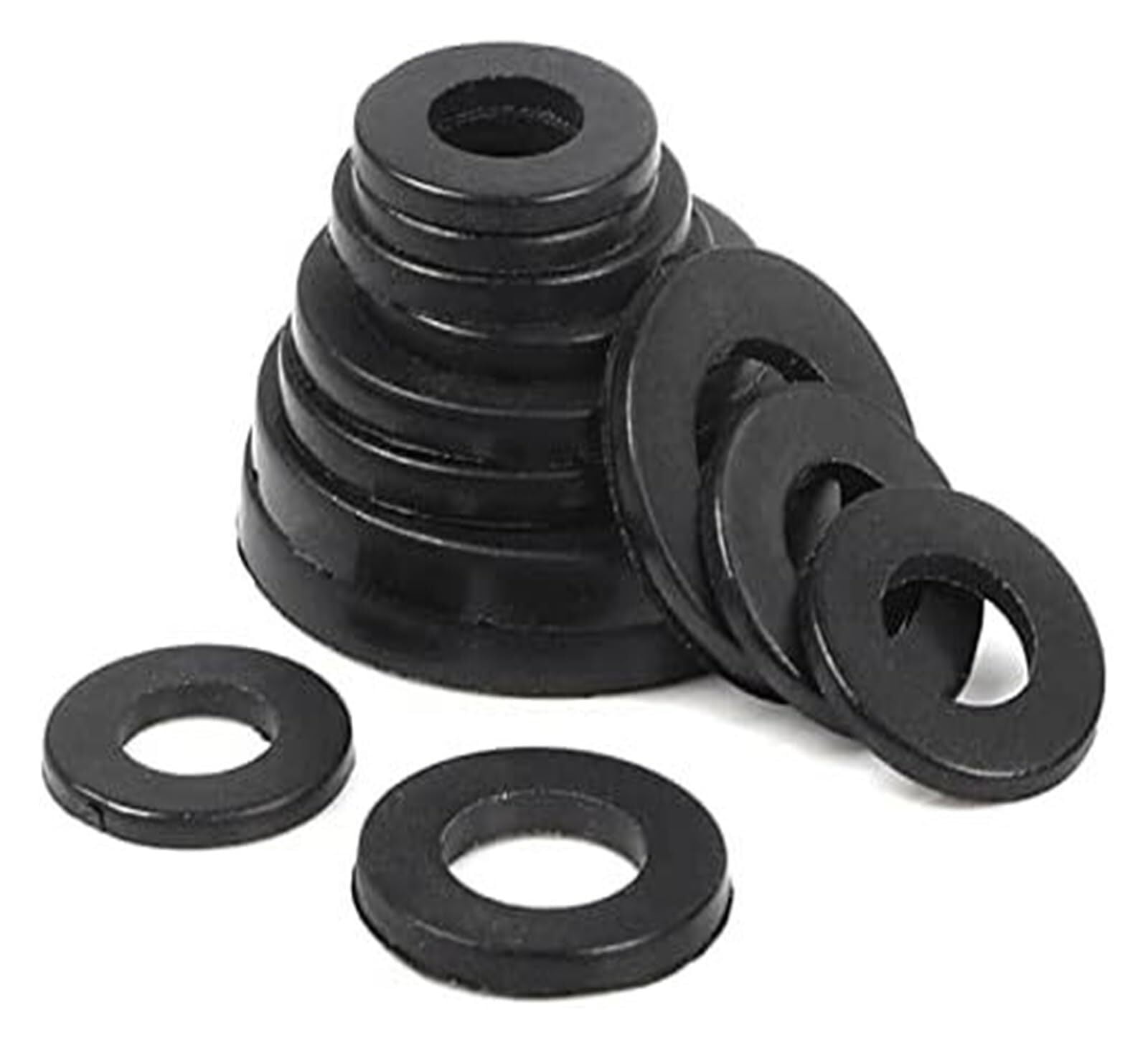 Nylon Flat Washers, Flat Washers Nylon Flat Washer White and Black ...