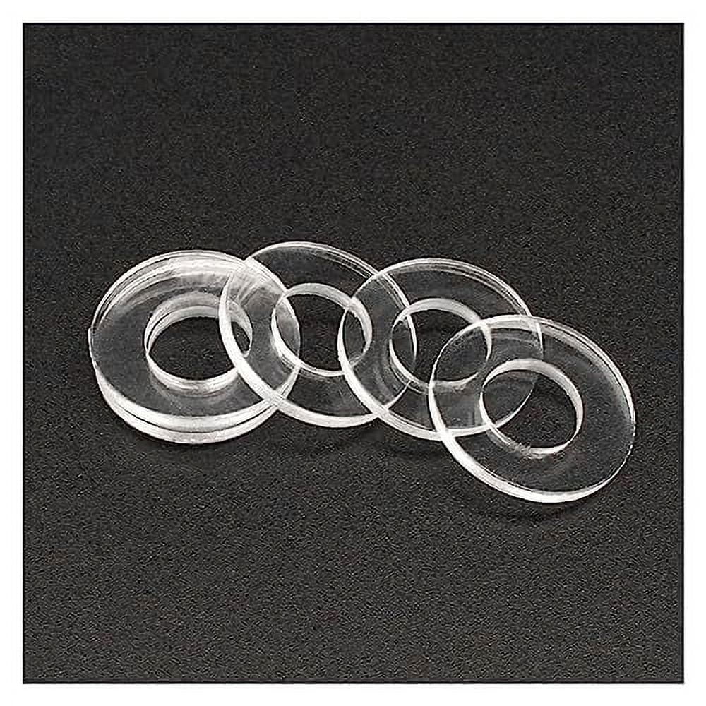 Nylon Flat Washers, Soft/Hard Plastic PVC Transparent Insulating Plain ...