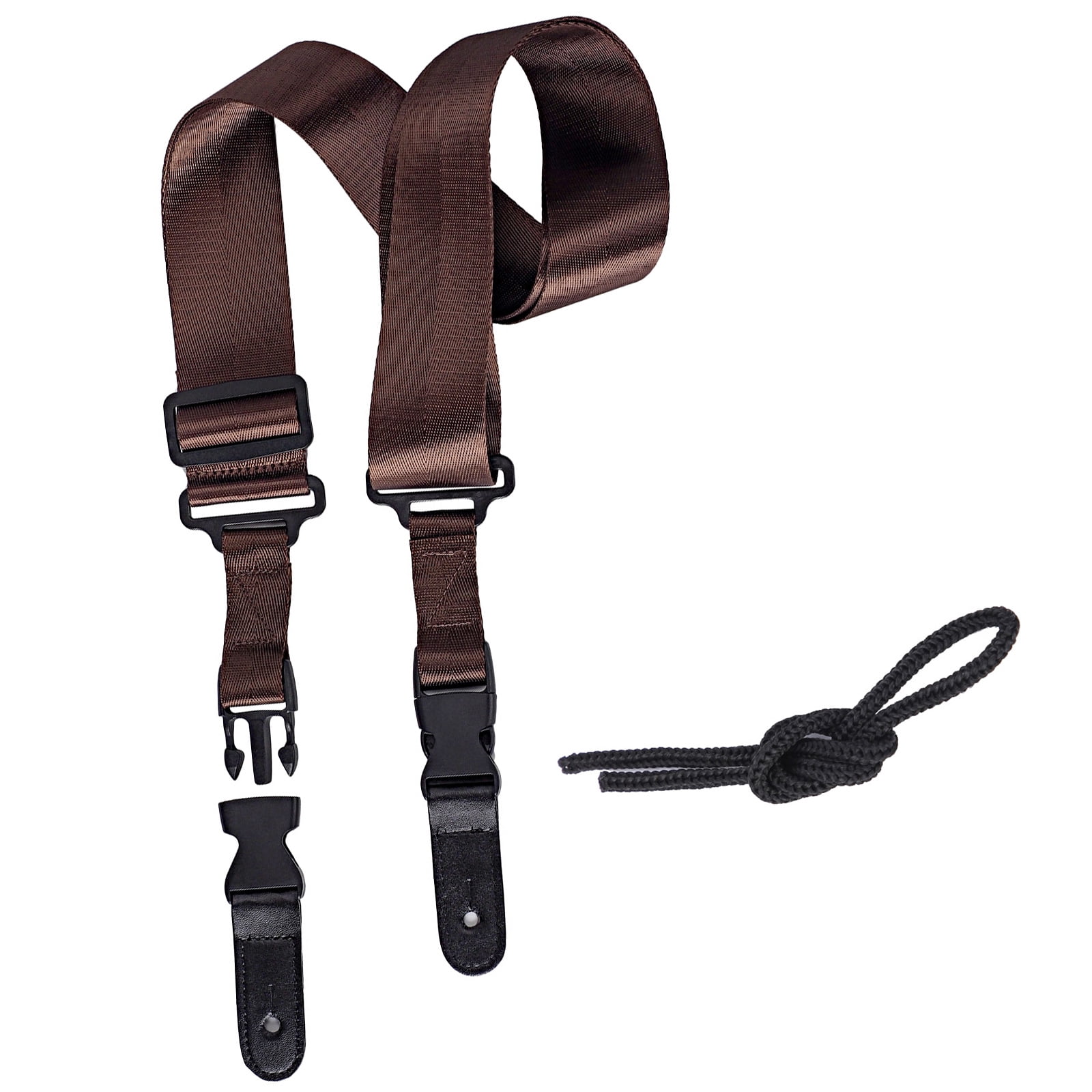 Nylon Guitar Strap with Quick Release Clips Length Adjustable Guitar ...