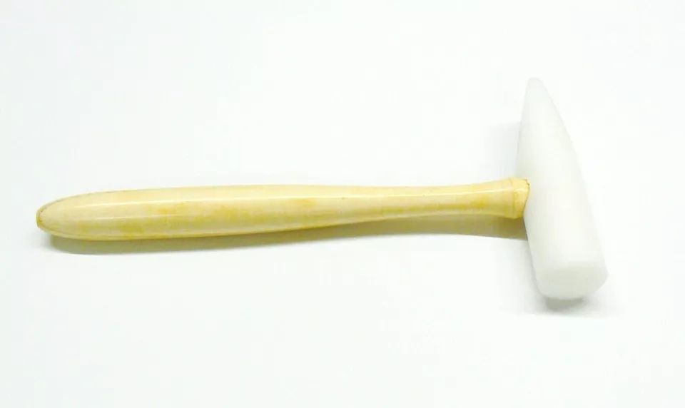 Nylon Hammer Plastic Mallet 4-3/4" Long Dome & Wedge Head Jewelry Metal ...