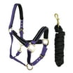 Nylon Horse Halter Hardware Padded Lead Rope Tack Red Rodeo Bling ...