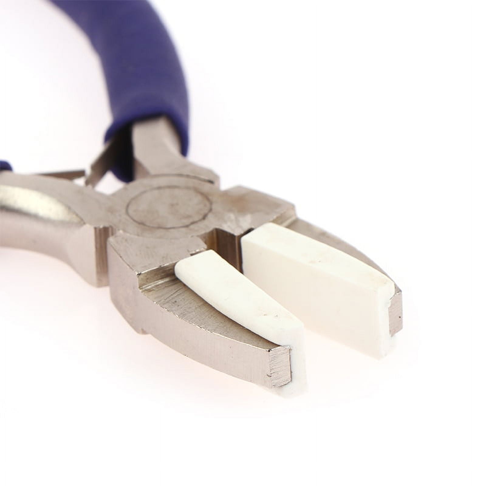 Nylon Jaw Pliers Carbon Steel Craft Plat Nose Pliers DIY Tools For ...