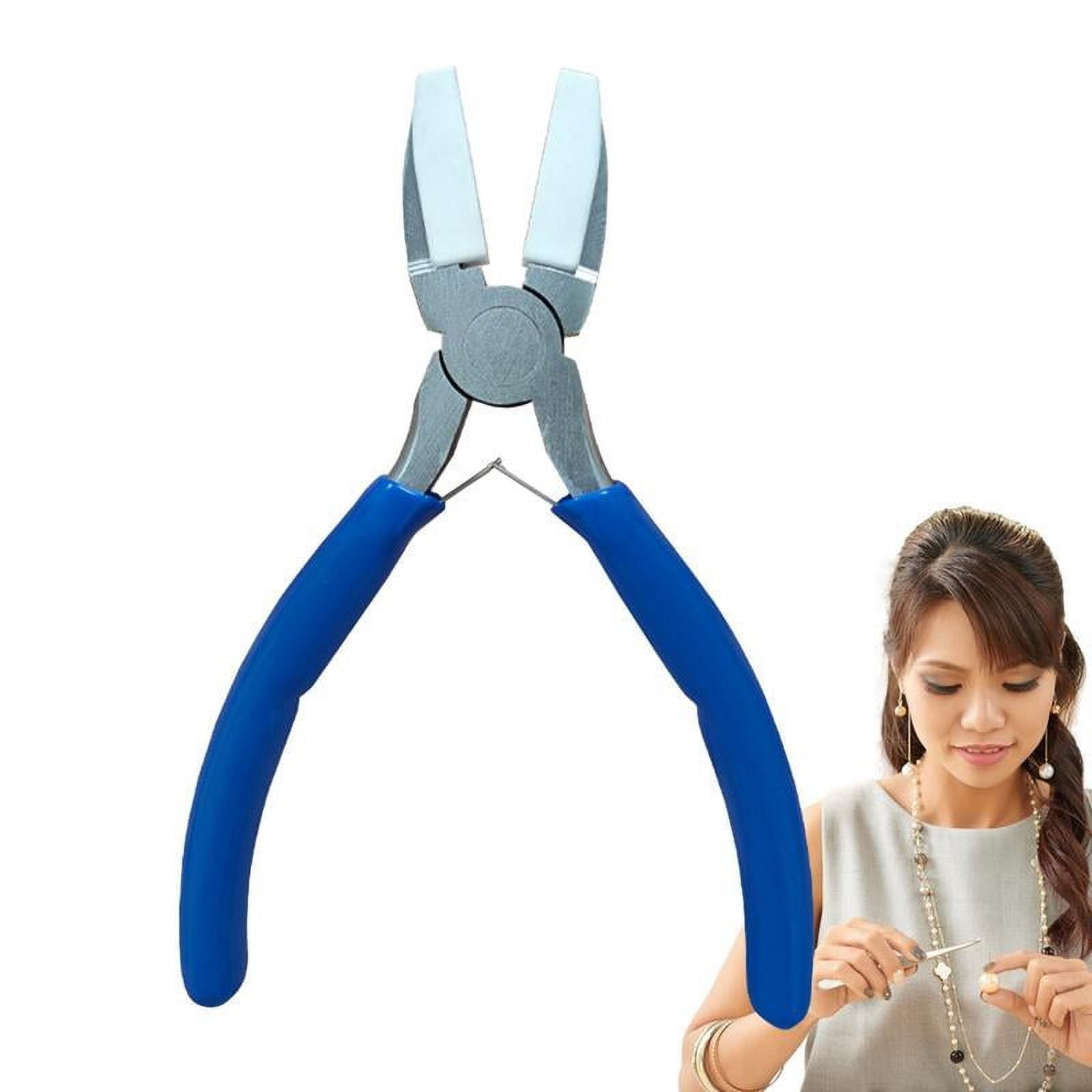 Nylon Jaw Pliers Soft Jaw Chain Nose Flat Nose Pliers Carbon Steel Anti ...