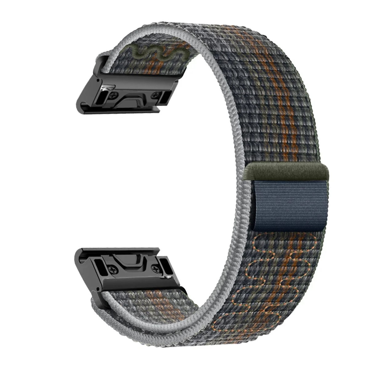 Nylon Loop Band For Garmin Fenix 7X 7 Pro Fenix 6X 6 5X 5Plus 22mm 26mm ...