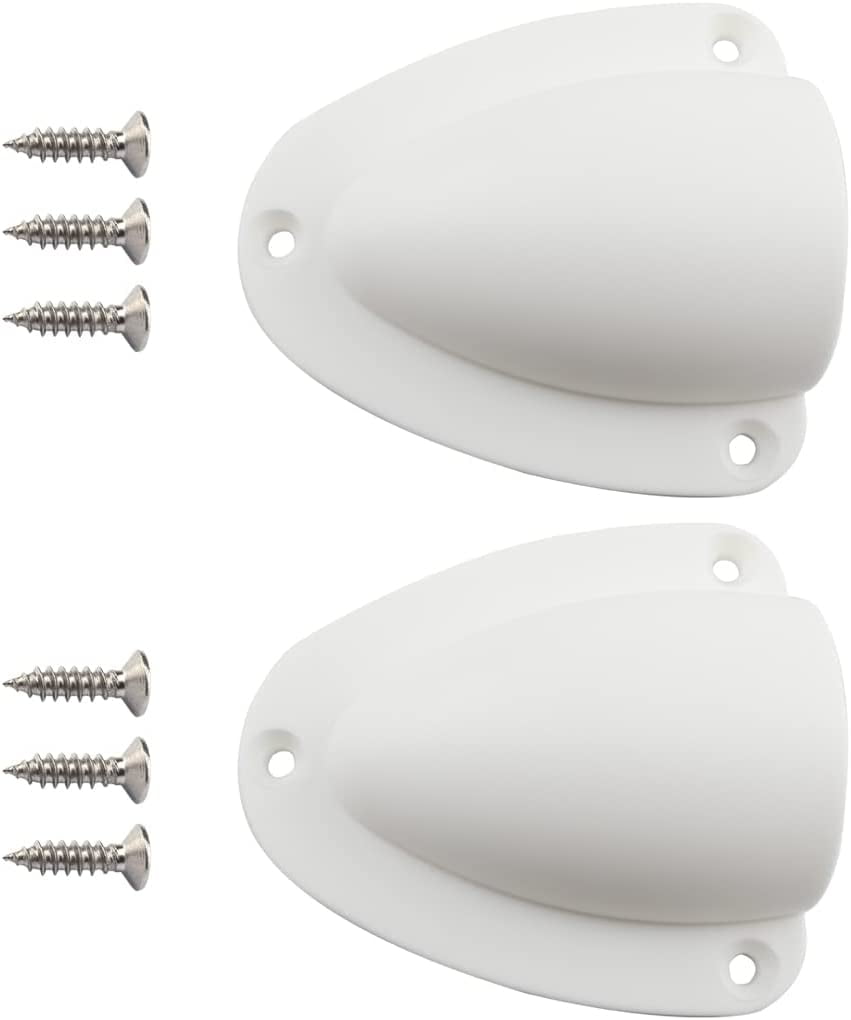 Nylon Marine Clam Shell Vent Wire Cable Hose Vent Cover Boat Transducer ...