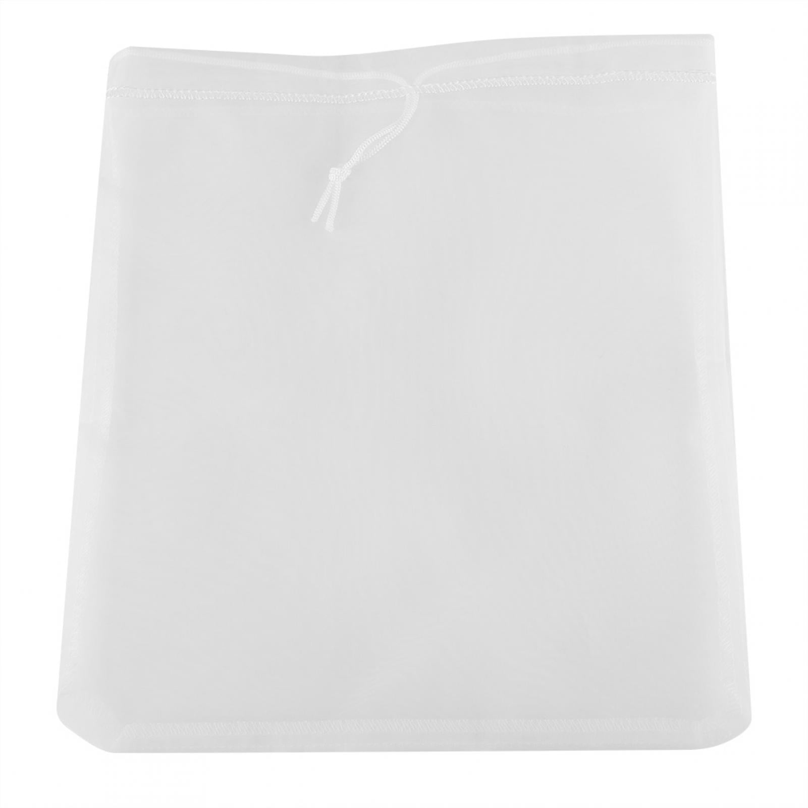 Nylon Mesh Cloth Strainer Nut Almond Milk Filter Bag Reusable Kitchen ...