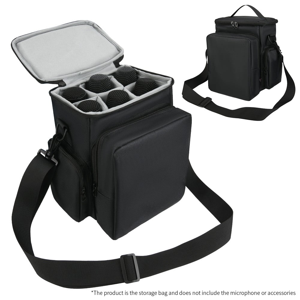Nylon Microphone Storage Bag: Travel-Friendly Case for Mics - Walmart.com