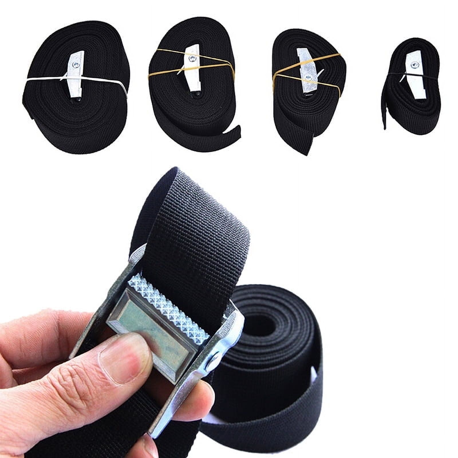 Nylon Pack Cam Tie Down Strap Lash Luggage Bag Belt Metal Buckle ...