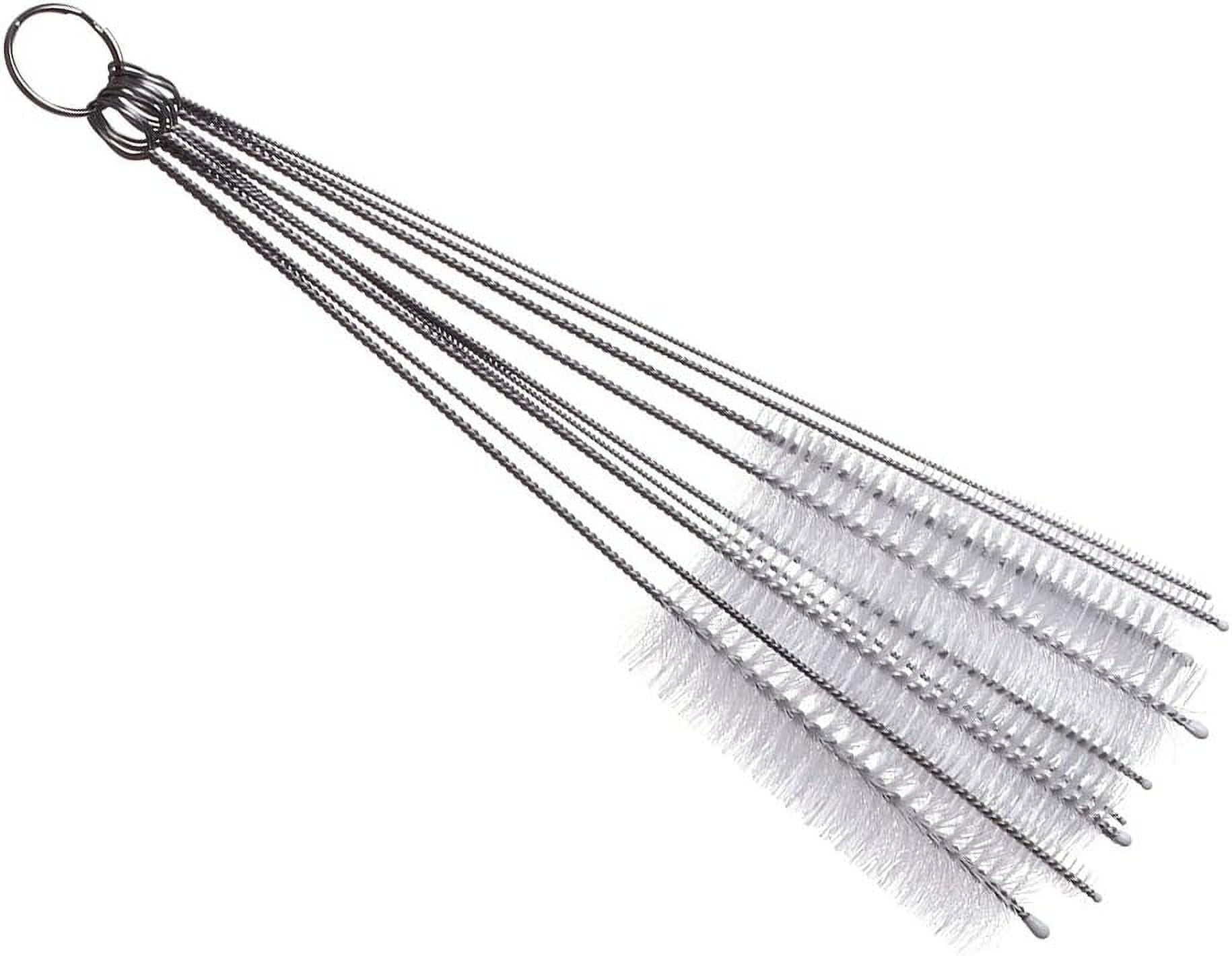 Flexible Tube Brushes, Nylon Pipe Cleaner Brush Kits, For Assorted Size ...