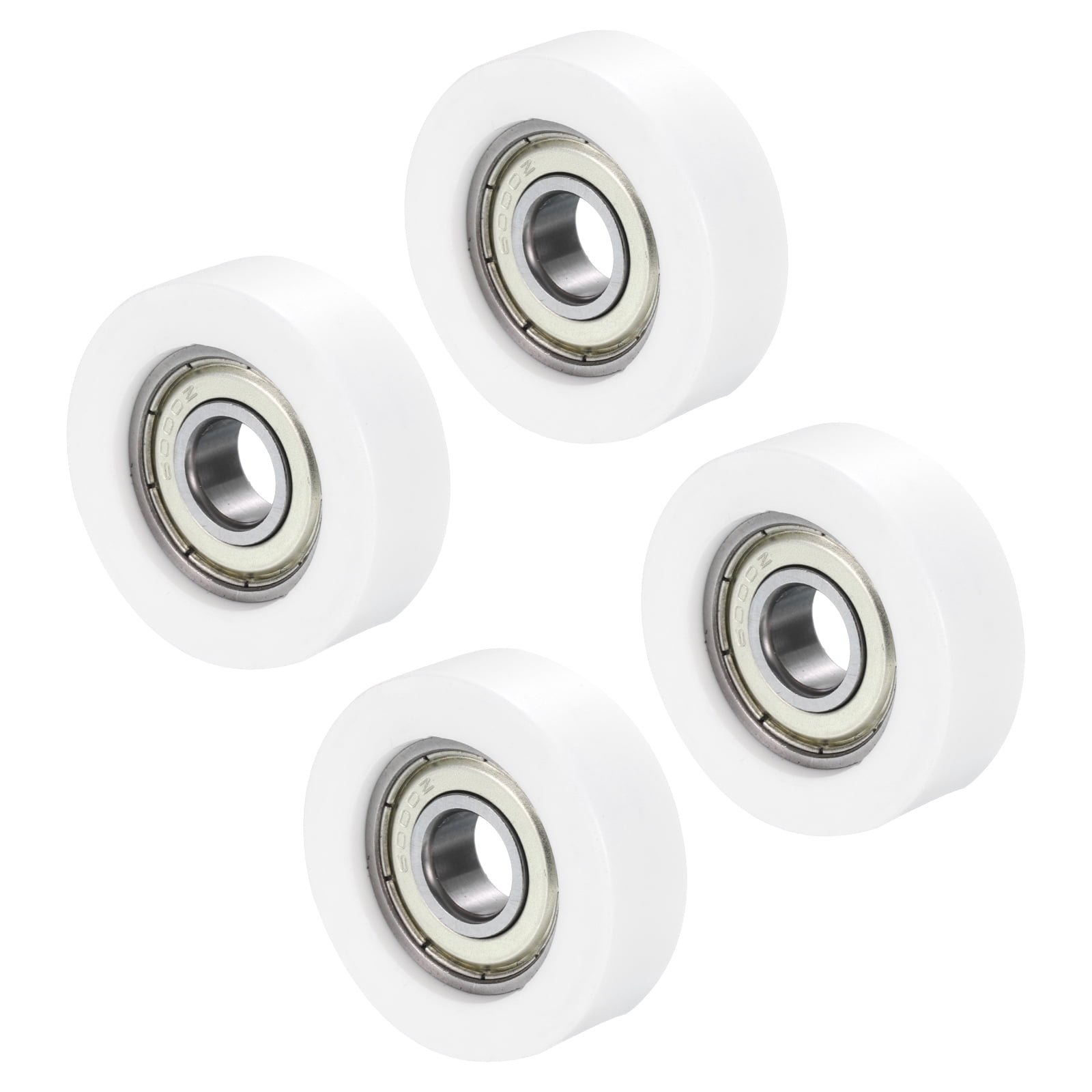 Nylon Pulley Wheel 10x38x12mm 608zz Bearing Sliding Conveyor Roller ...