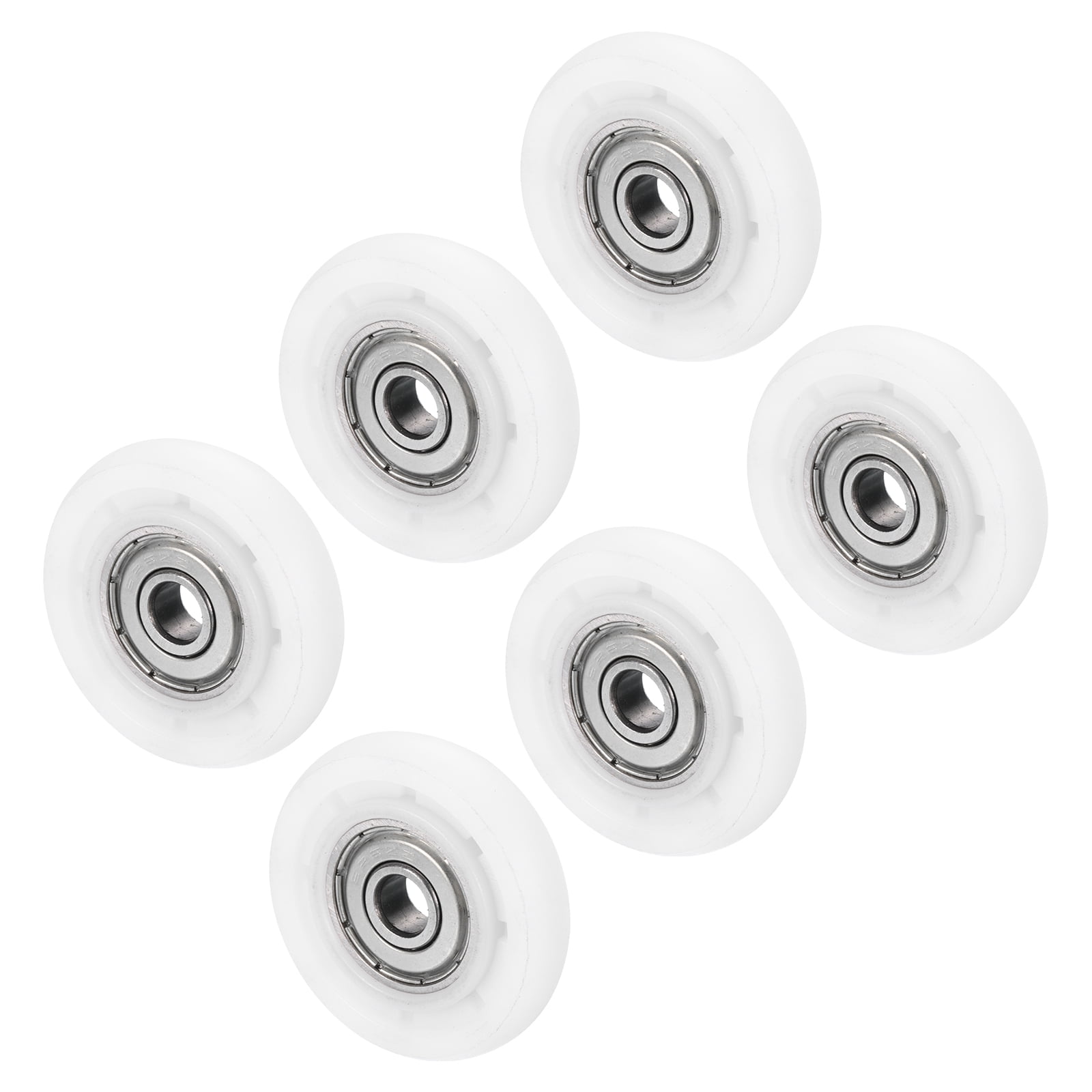 Nylon Pulley Wheel 6x35x7.6mm 626zz Bearing Sliding Conveyor Roller ...