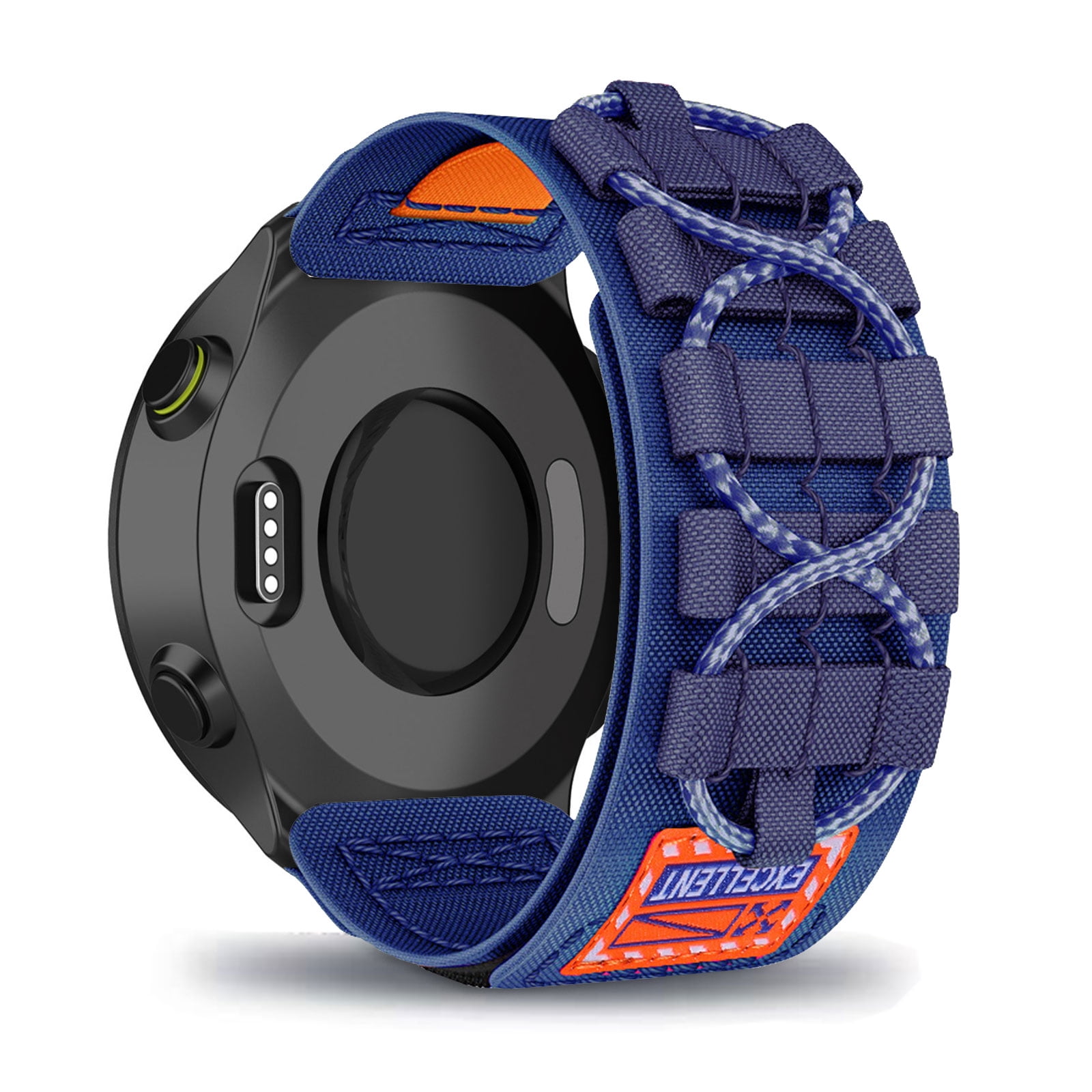 Nylon Quick-Fit Bands Compatible with Garmin Forerunner 965/ 955/ 945 ...