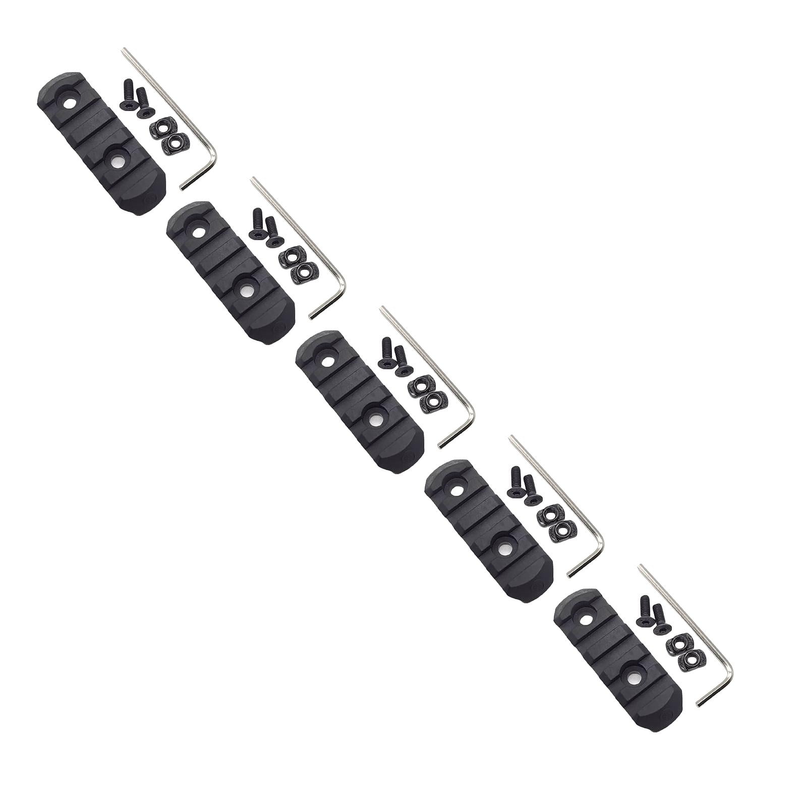 Nylon Rail Nylon Sheeting 5 Slot Black Camping Light Fittings 1/2/3/4/5 ...