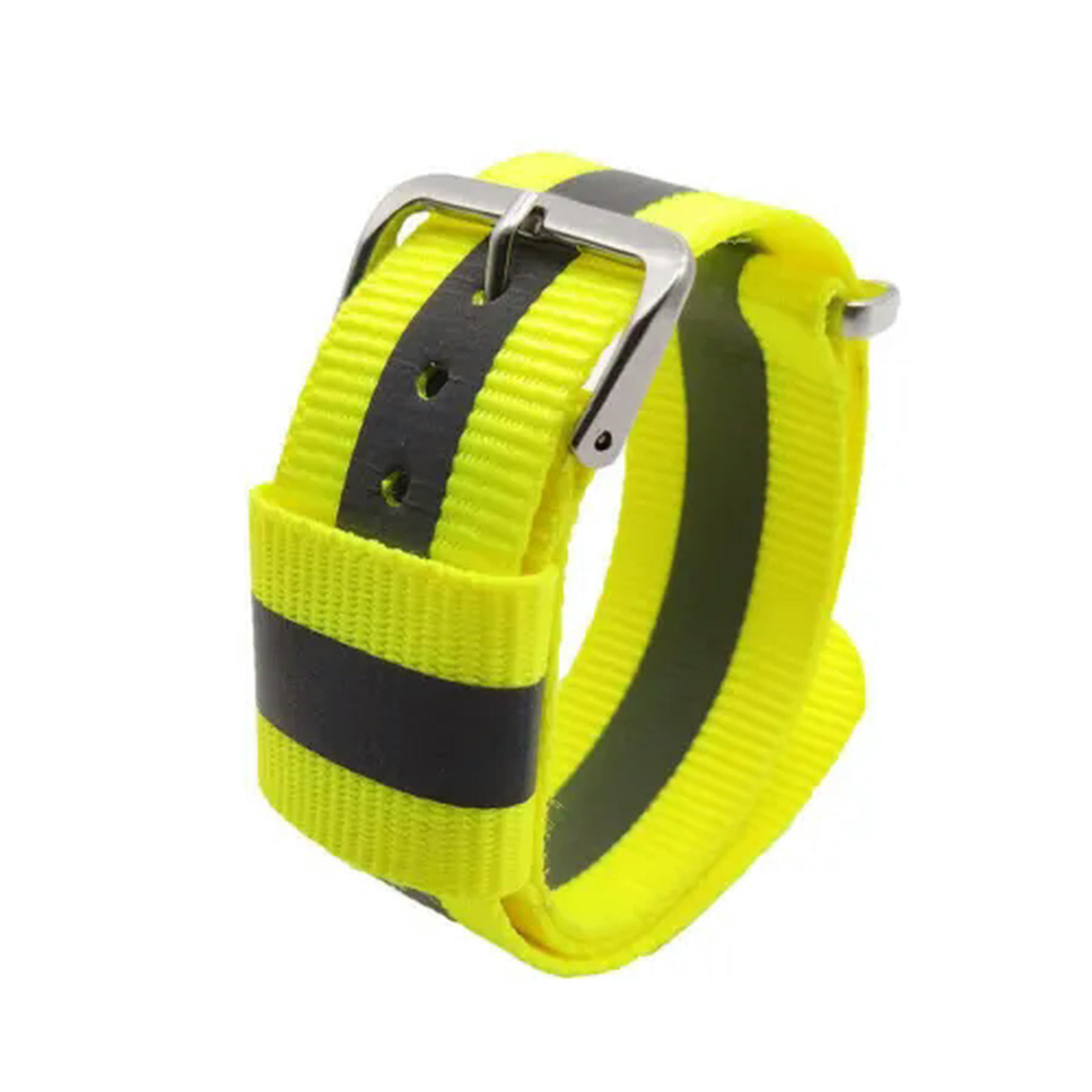 Nylon Reflective Watch Band Replacement Watch Strap Wristwatch Safety ...