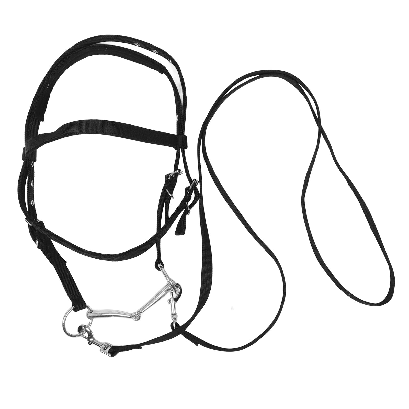 Nylon Rope Halter For Horses Comfortable No-Bite Design Training Bridle ...