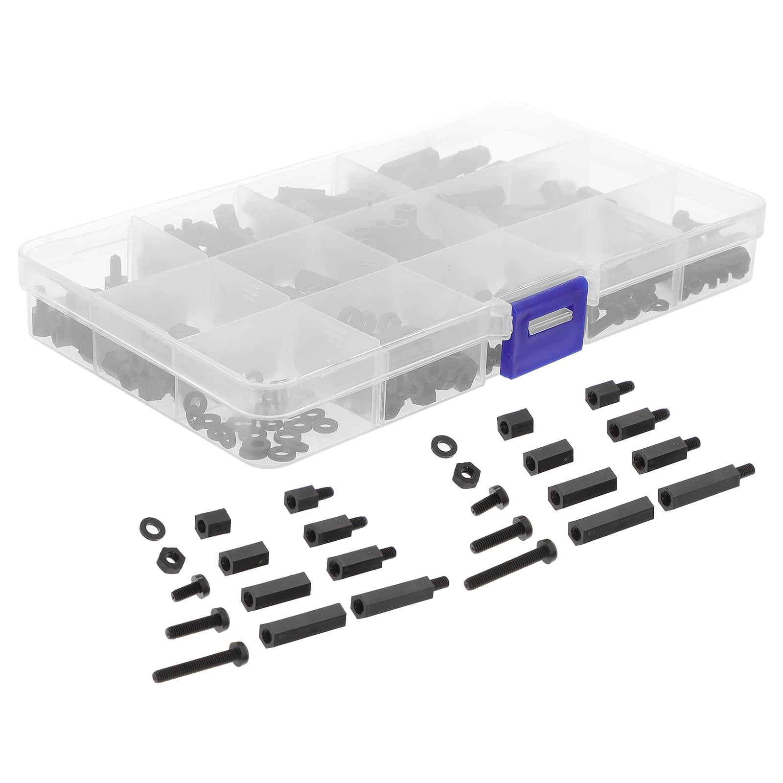 Nylon Screw Pcb Standoffs Screws Bolts Nuts Hex Head Fixing Set ...