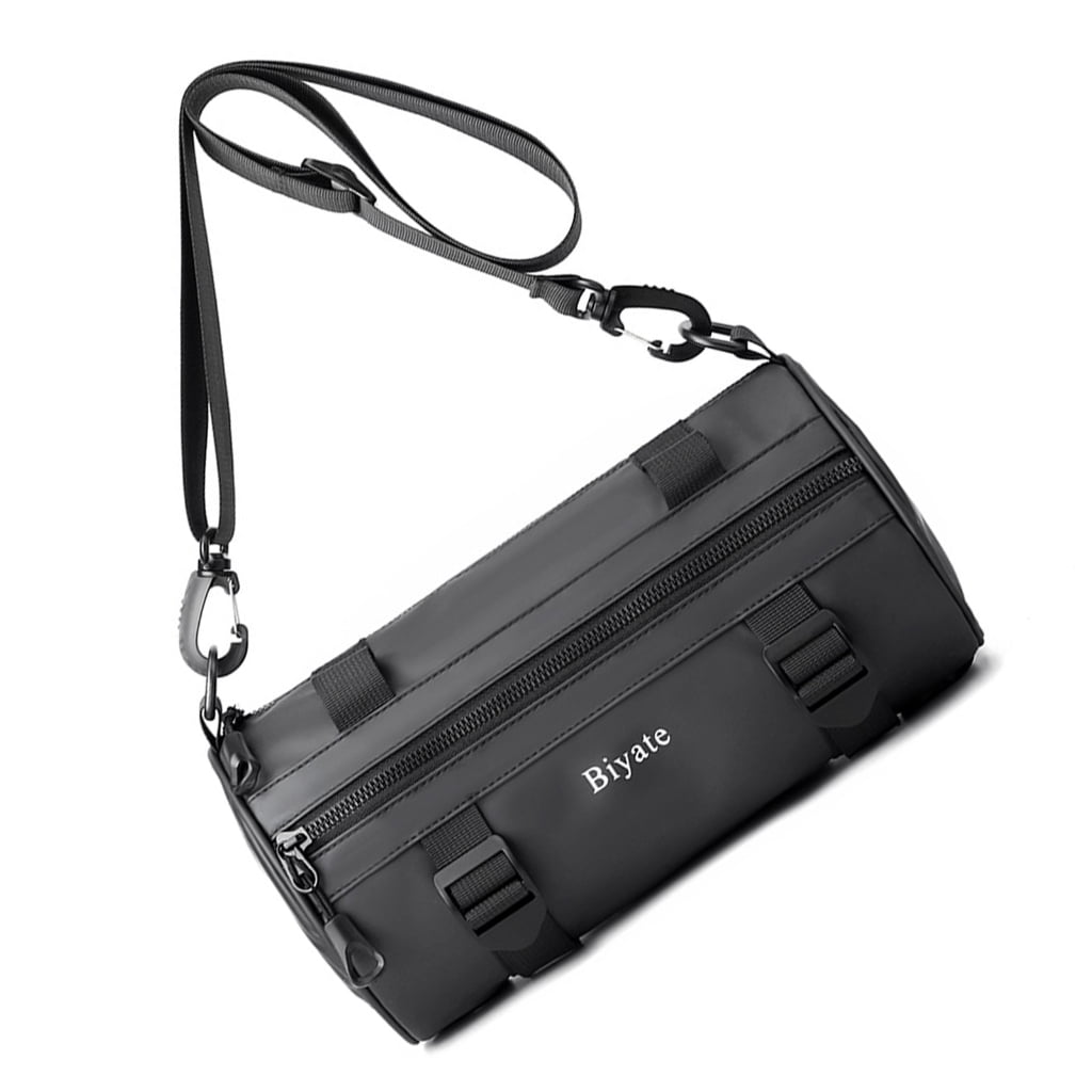 Nylon Shoulder Bag Round Cylindrical Backpack Fashion Crossbody Bag for ...
