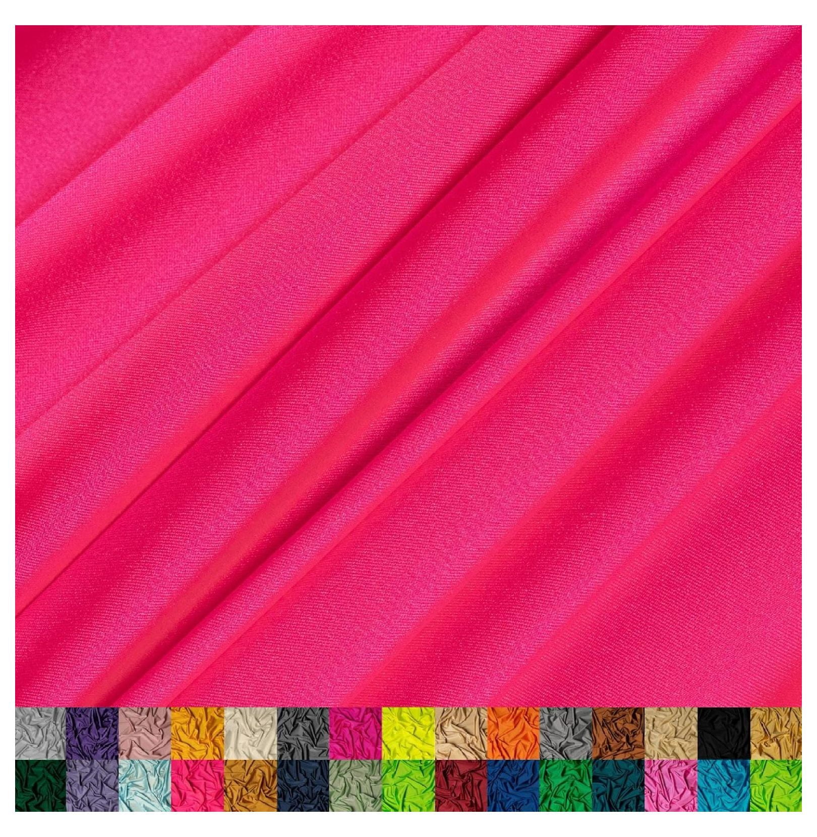 Nylon Spandex Fabric by The Yard - 60" Wide Spandex Swimwear Fabric - 4 ...