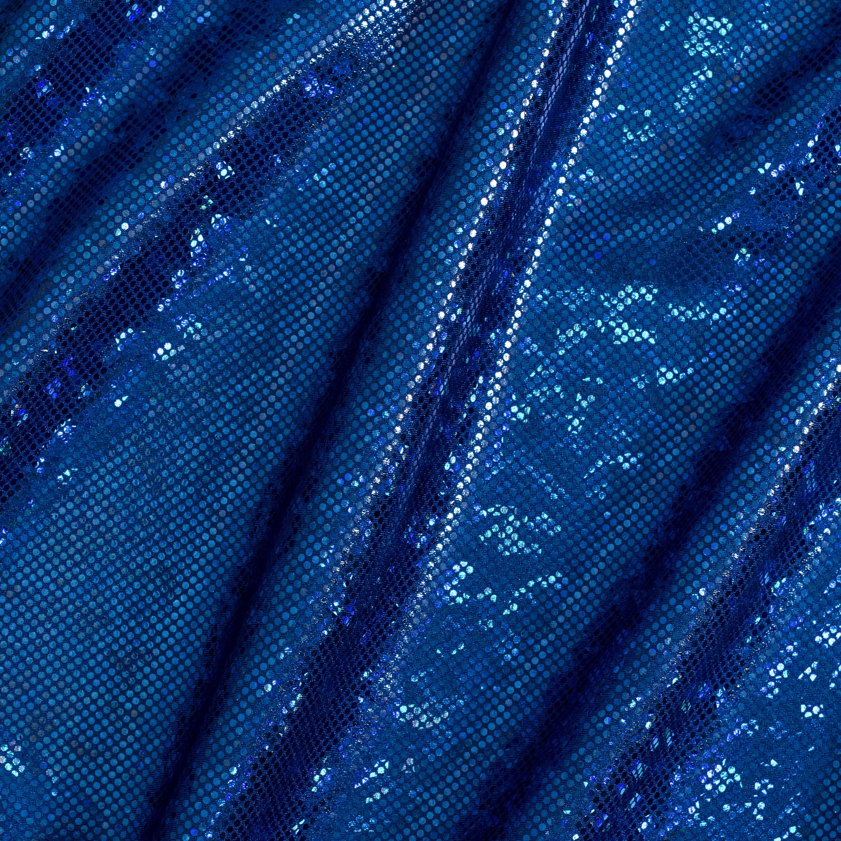 Nylon Spandex Fabric with Shatter Glass Hologram Design | Spandex ...