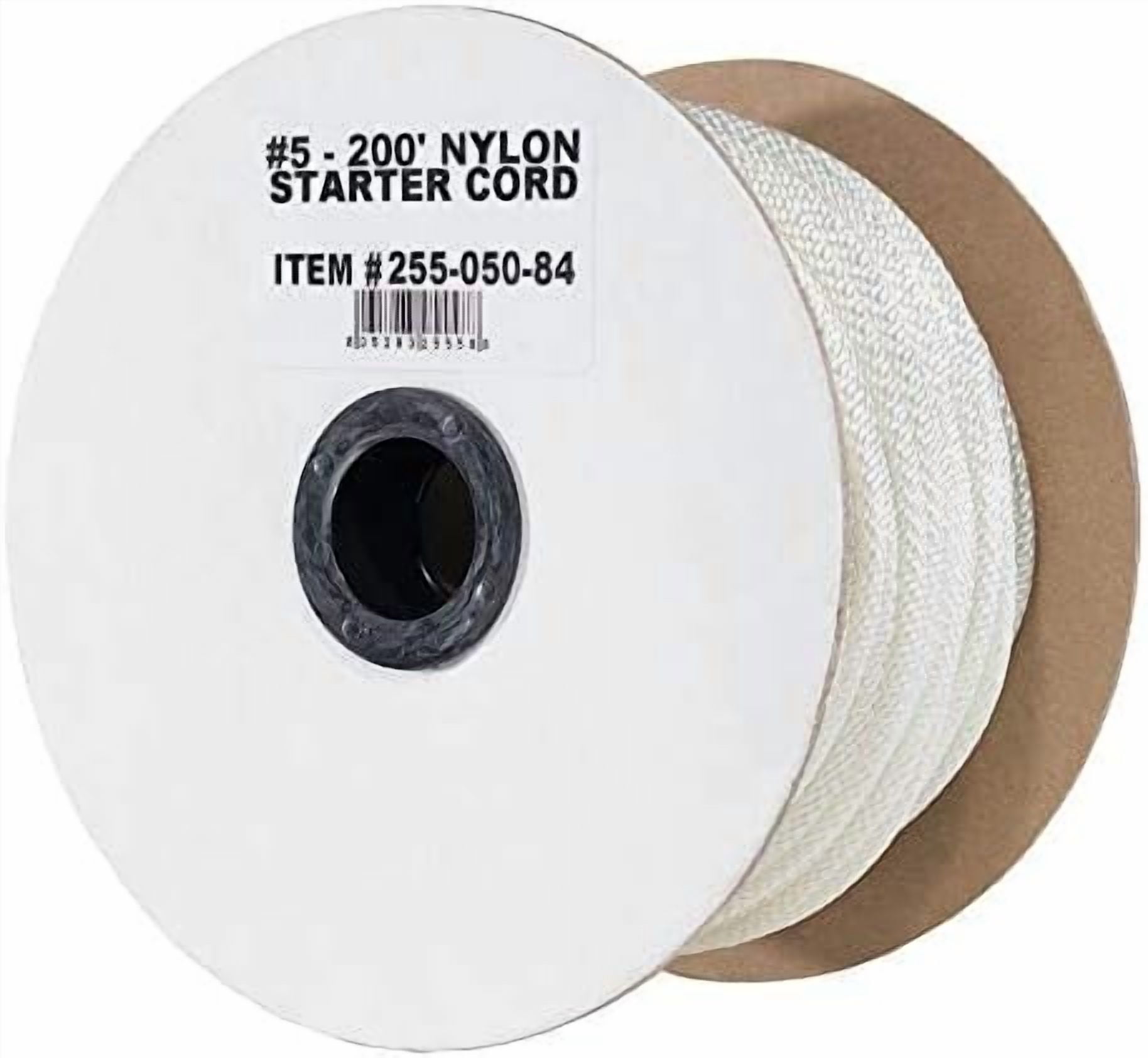 Nylon Starter Cord - 5/32 Inch x 200 Feet - Replacement Rope for Recoil ...