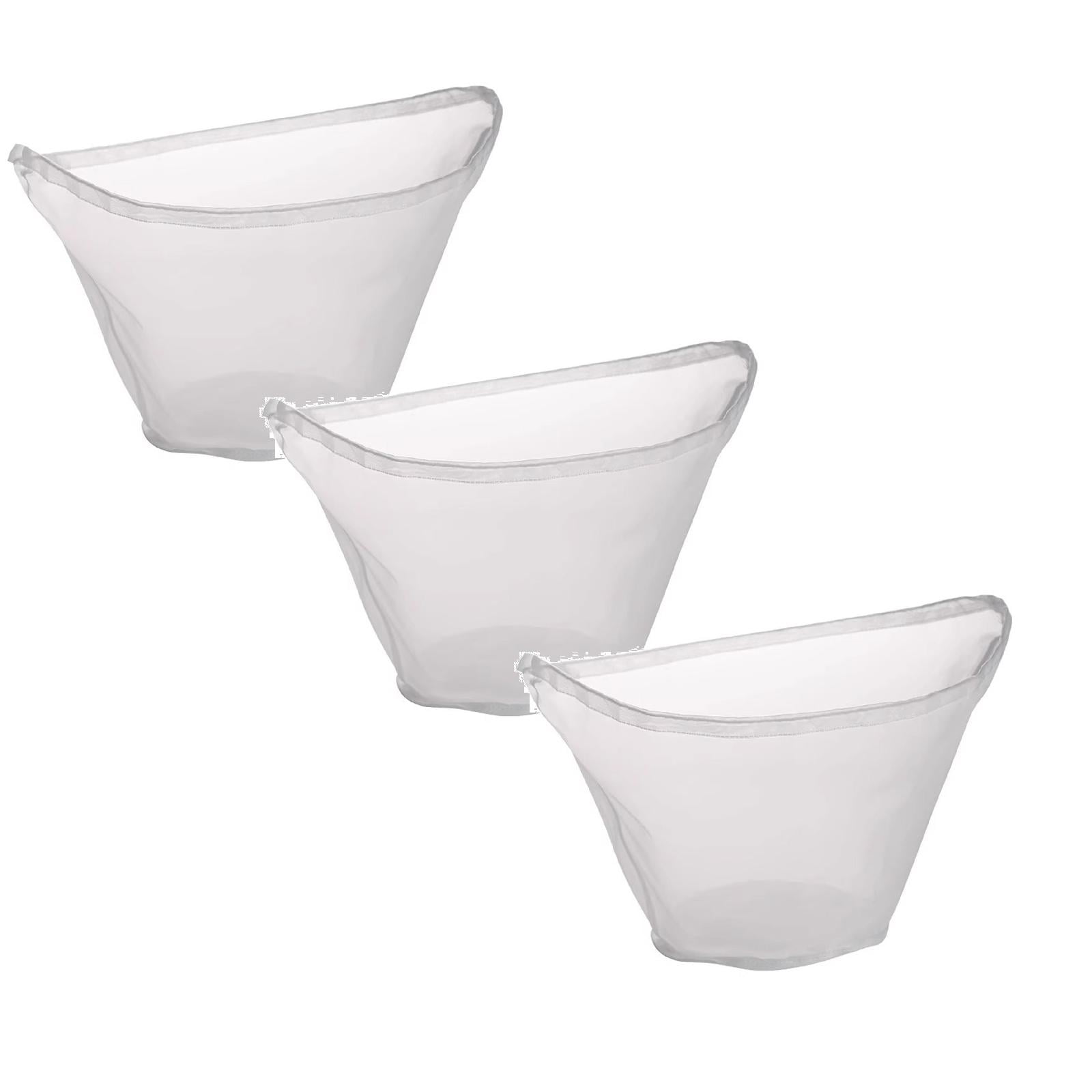 Nylon Straining Bags, Reusable Nut Milk Bag for Straining Almond, Soy ...