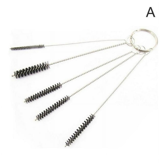 Nylon Straw Brush Cleaner Bottle Tube Pipe Small Long-Cleaning NEW U1G5 ...