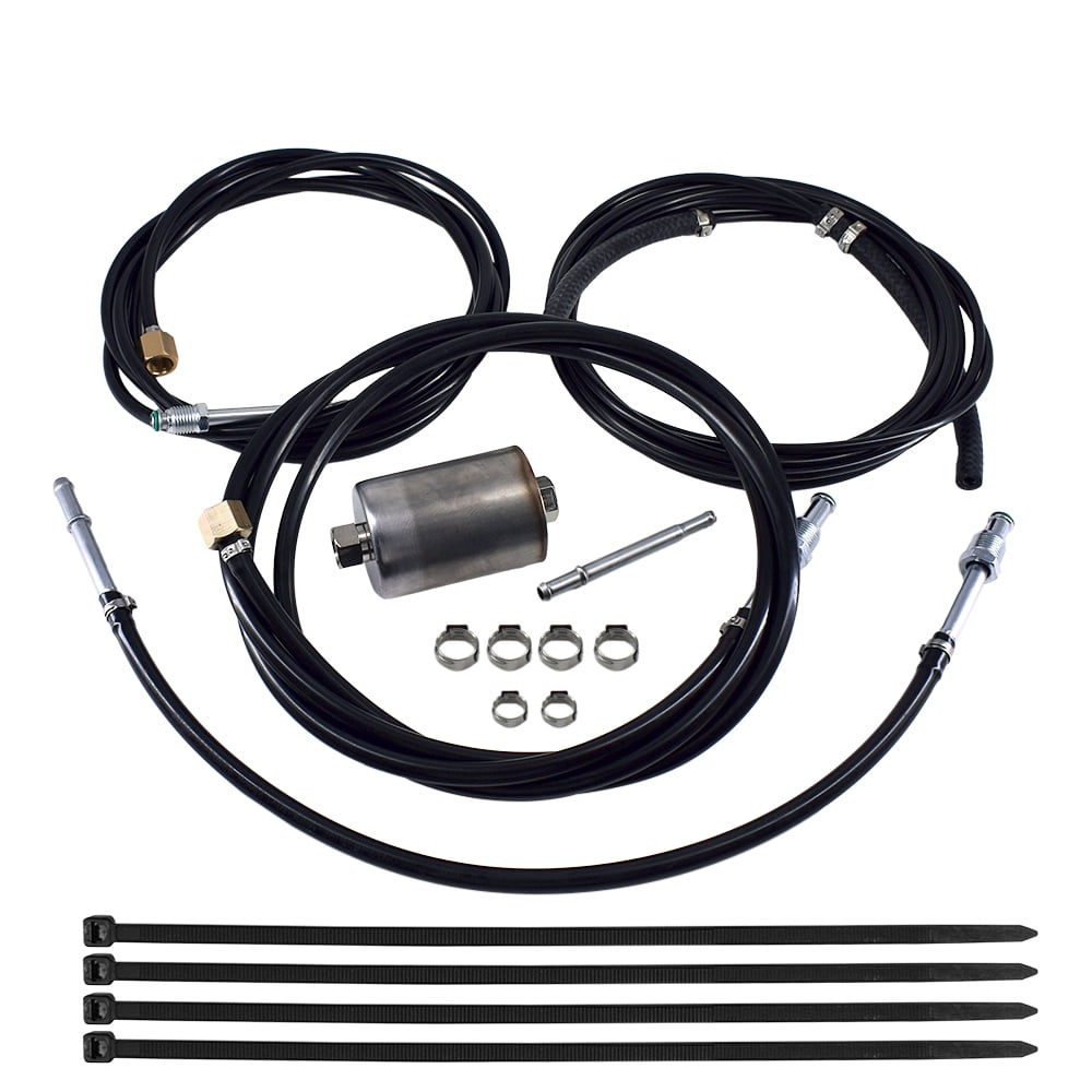 Nylon Tank to Engine Fuel Lines Kit Replacement For 1988-97 Chevrolet ...