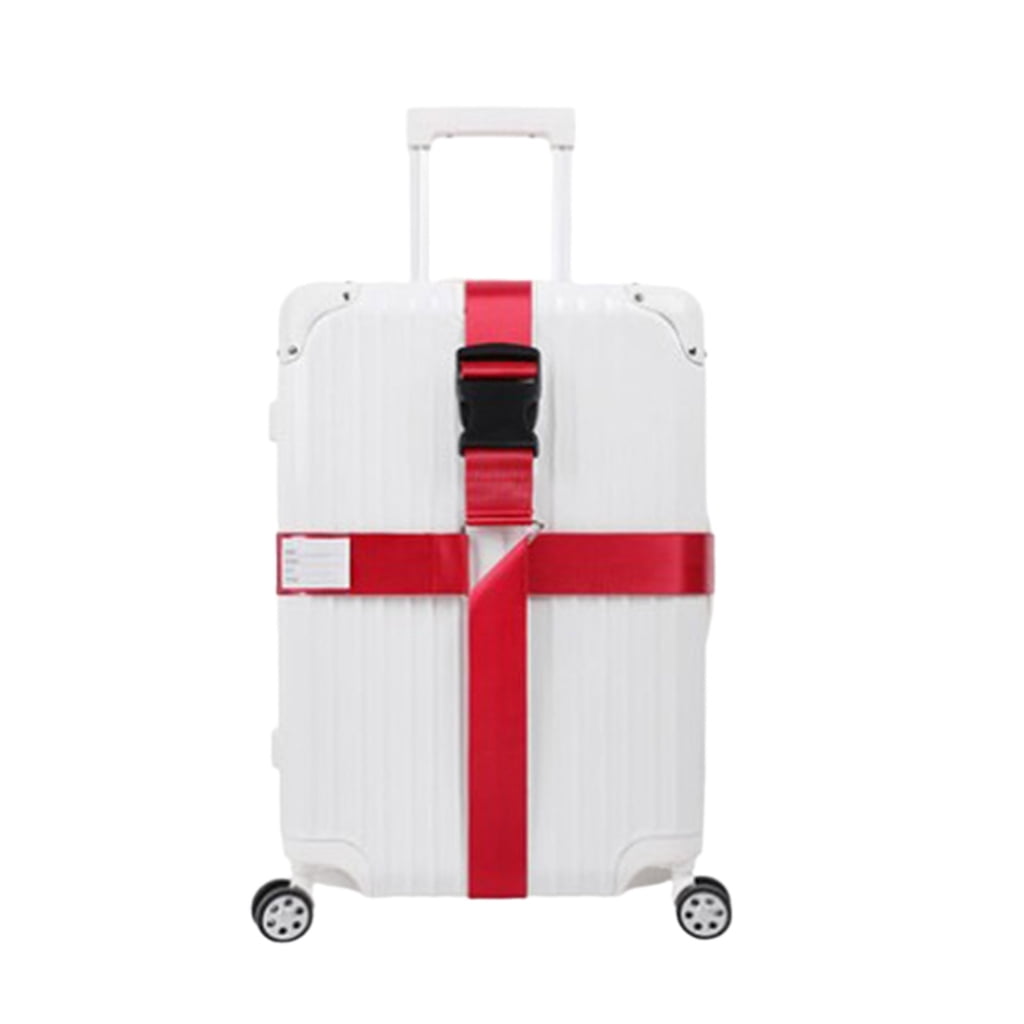 Nylon Travel Bag Straps Luggage Belts with Buckles Sliding & Protect ...