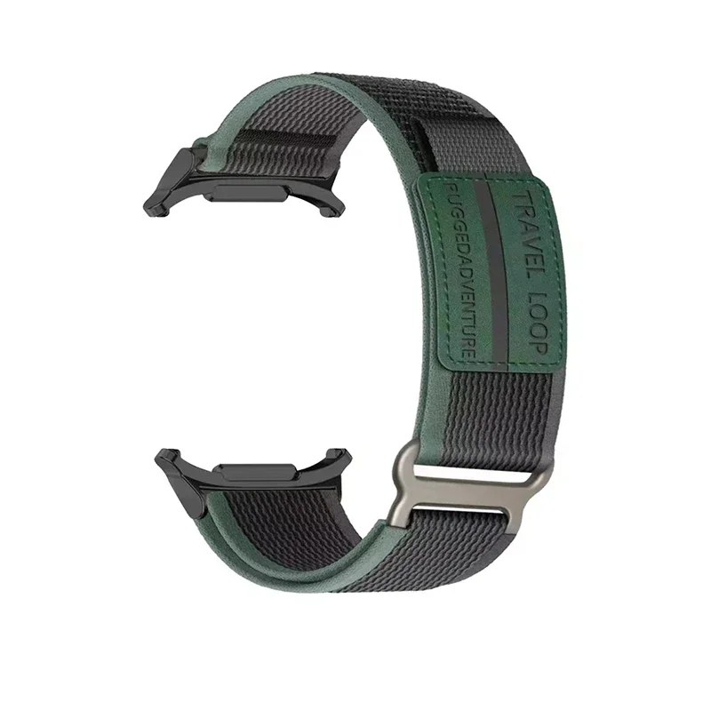 Nylon Travel Loop Strap for Samsung Galaxy Watch 7 Ultra 47mm Men Sport ...