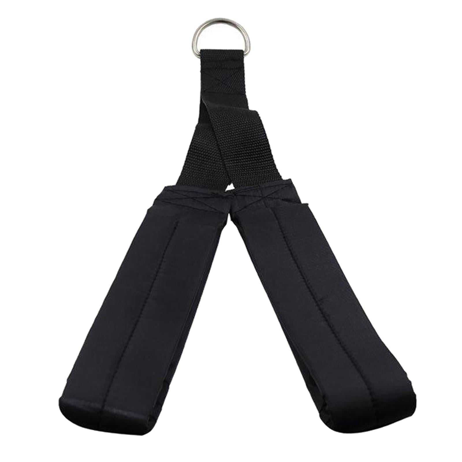 Nylon Triceps Rope Strap with Soft Comfortable Hand Grip Handle Ab ...