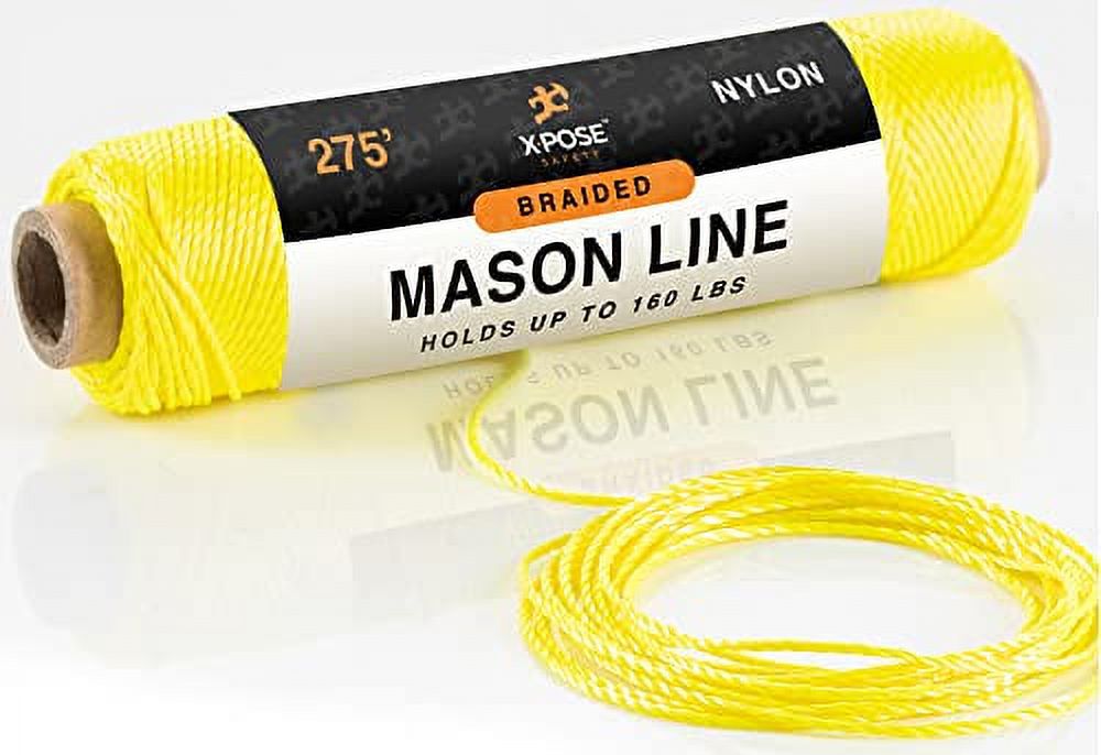 Nylon Twine - 275' Nylon String - Synthetic Thin Twine String - Indoor ...